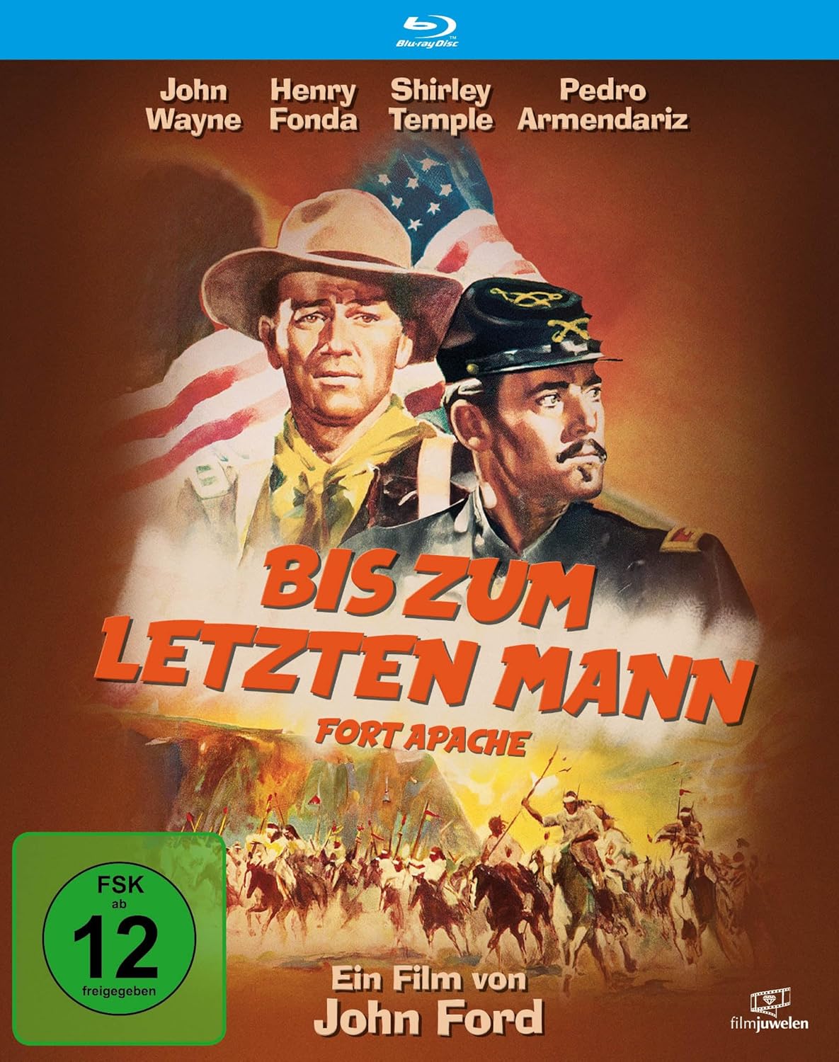 Amazon.com: Bis zum letzten Mann (Fort Apache) (Filmjuwelen) [Blu-ray ...