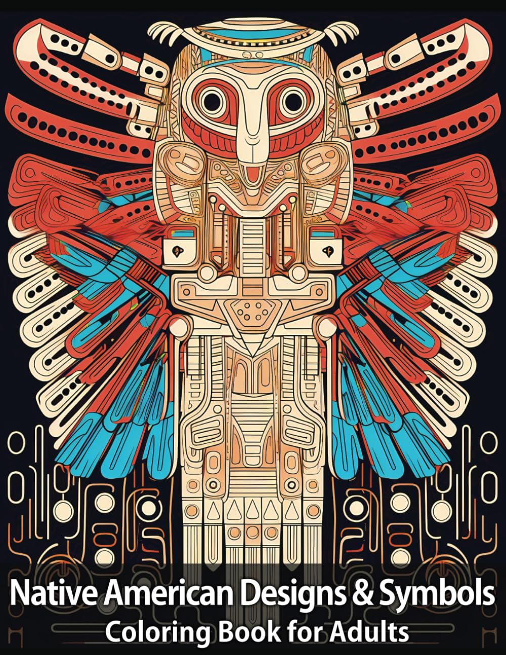 Amazon.com: Native American Designs & Symbols Coloring Book for Adults ...