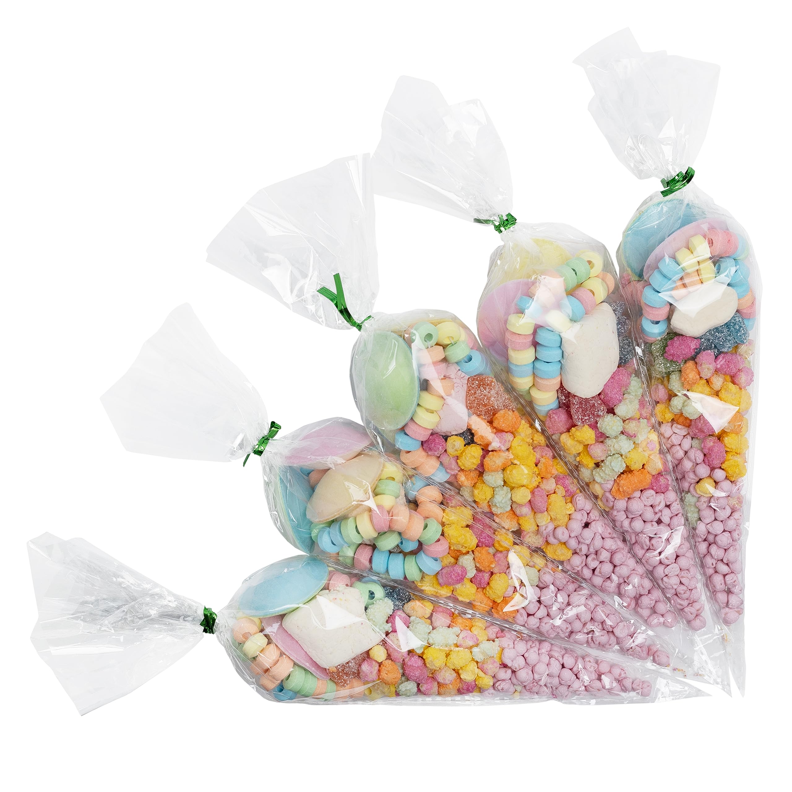 5 x Sweet Cones Pre Filled [PINK] Vegan and Halal Sweets - Friendly ...