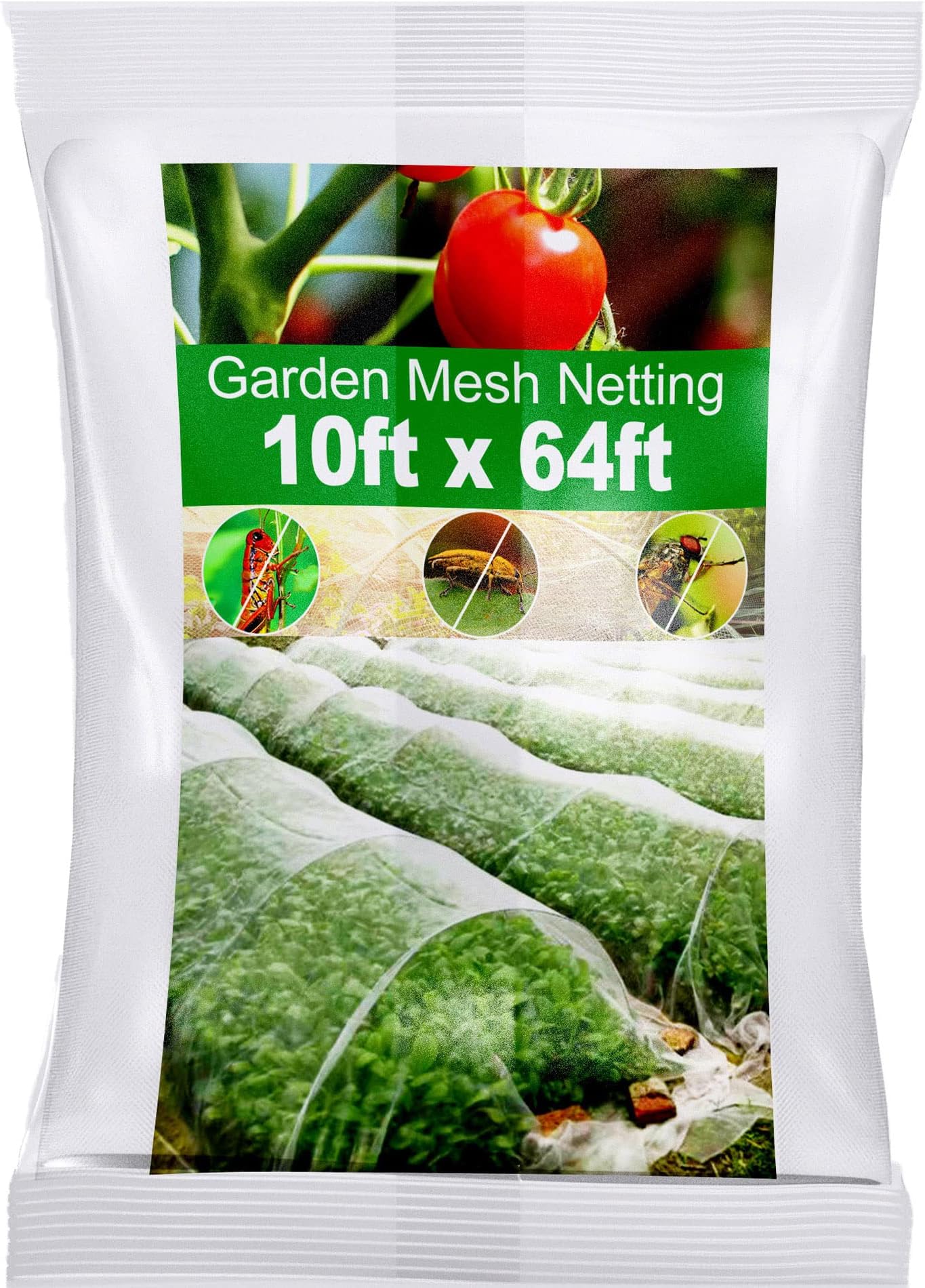 Amazon.com : DAYGOS Garden Mesh Netting Pest Barrier, 10 x 50 Ft Ultra ...