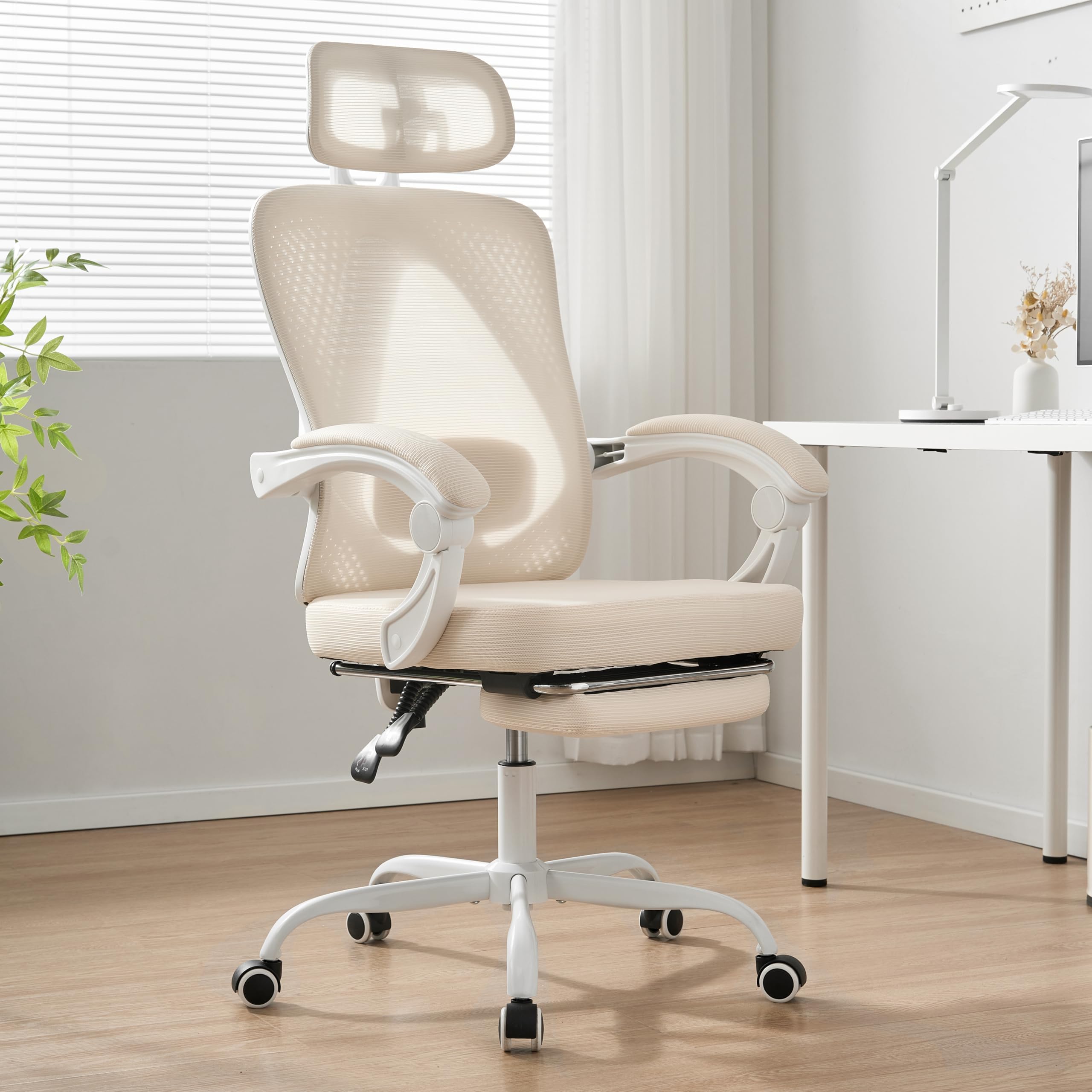 Amazon.com : Realspace® Vallori Mesh/Fabric High-Back Chair with ...