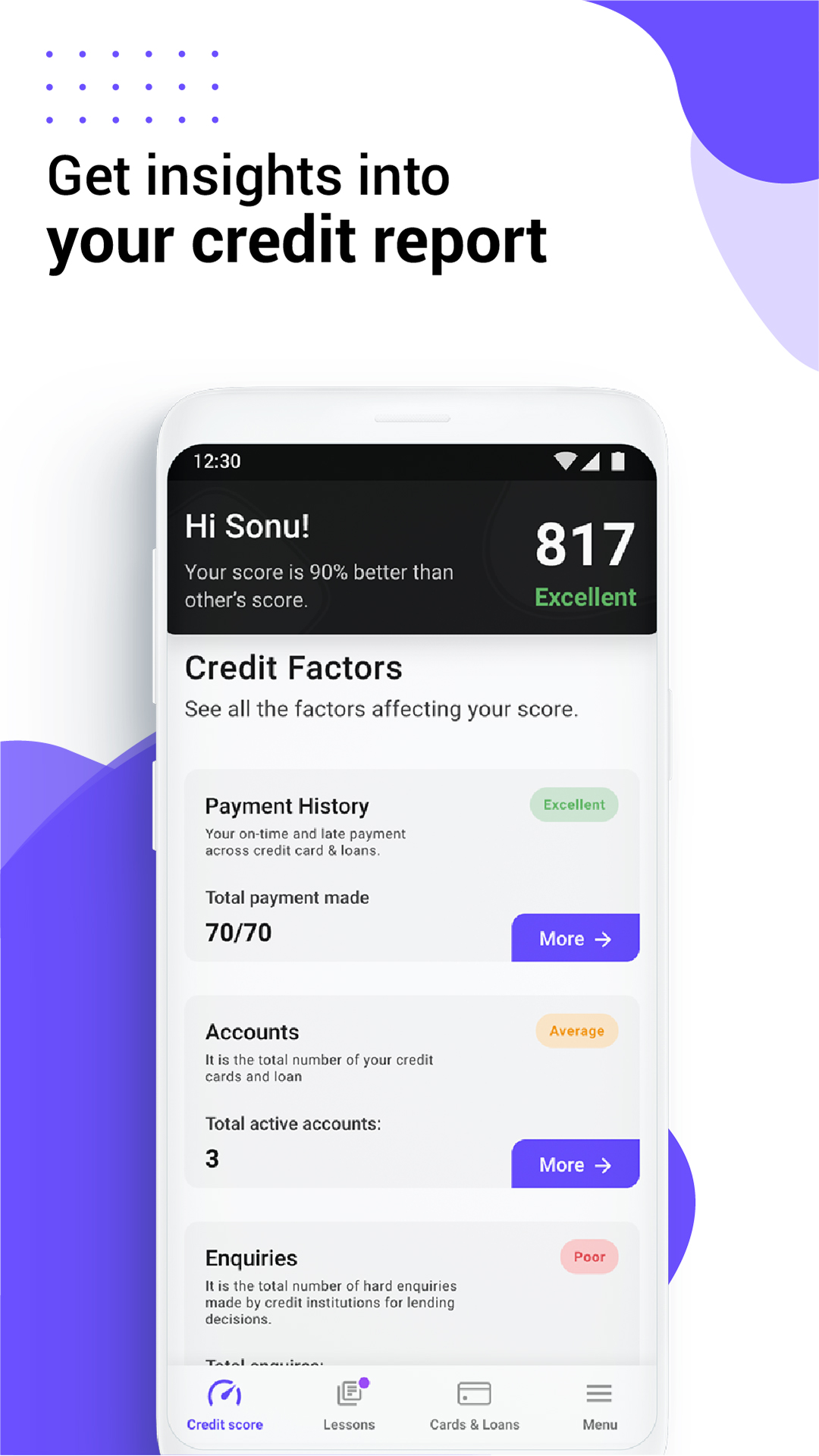 Fit.Credit - Free Credit Score & CIBIL Improvement - App on Amazon Appstore