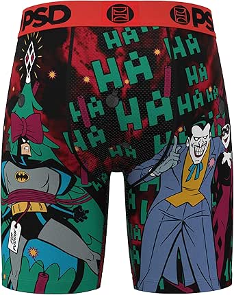 PSD Men's Joker Szn Boxer Brief, Multi, L at Amazon Men’s Clothing store