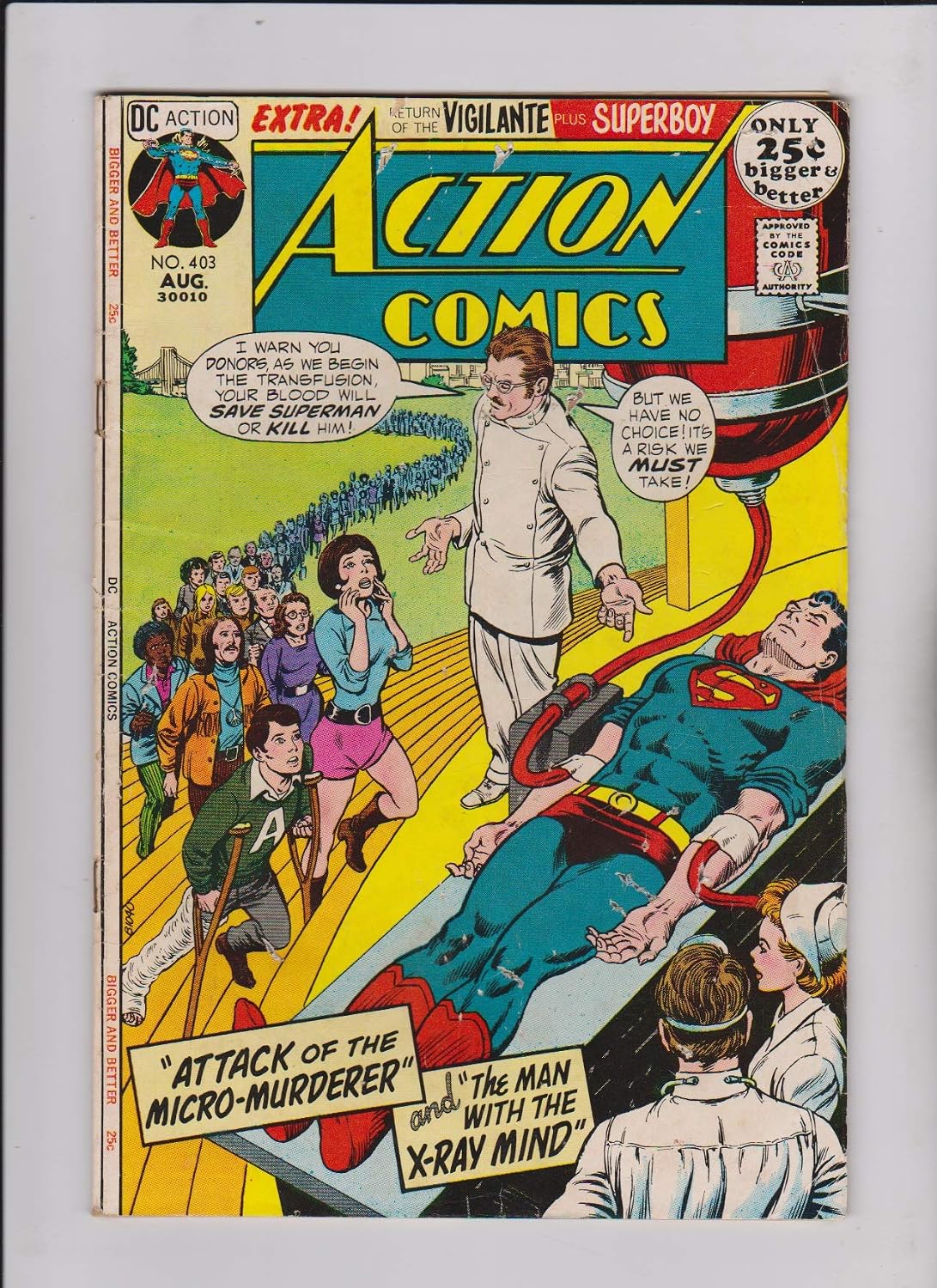 Amazon.com: Action Comics (1938 series) #403: DC Comics: Books
