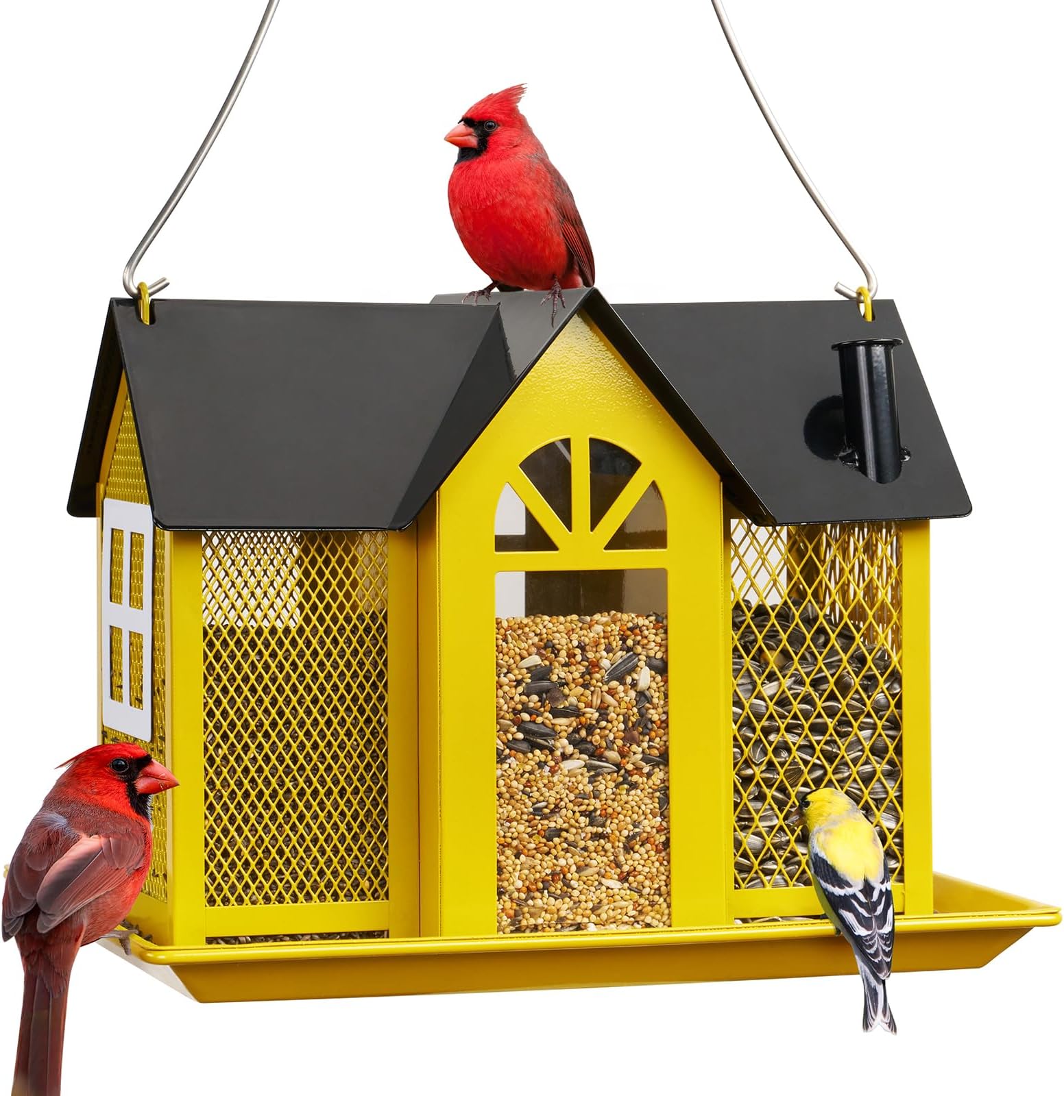 Amazon.com : Kingsyard Bird Feeder House for Outside + Kingsyard Bird ...