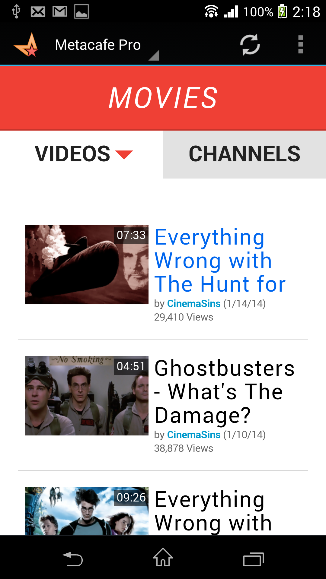 Metacafe Pro - App on Amazon Appstore