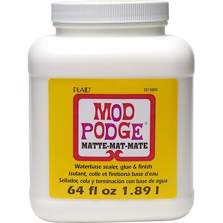 Amazon.com: Mod Podge CS11302 Waterbase Sealer, Glue and Finish, 16 oz ...
