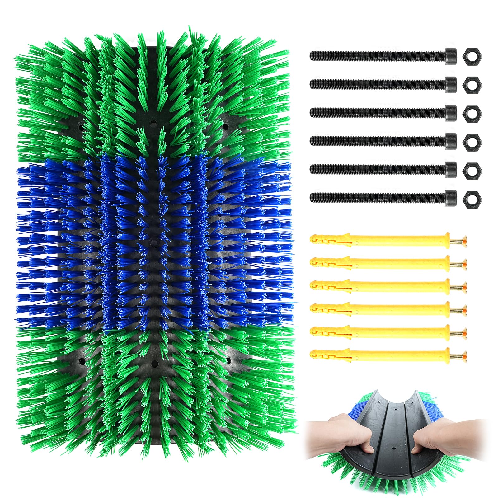 Amazon.com: Extra Large Size Livestock Scratching Brush, Upgraded Horse ...