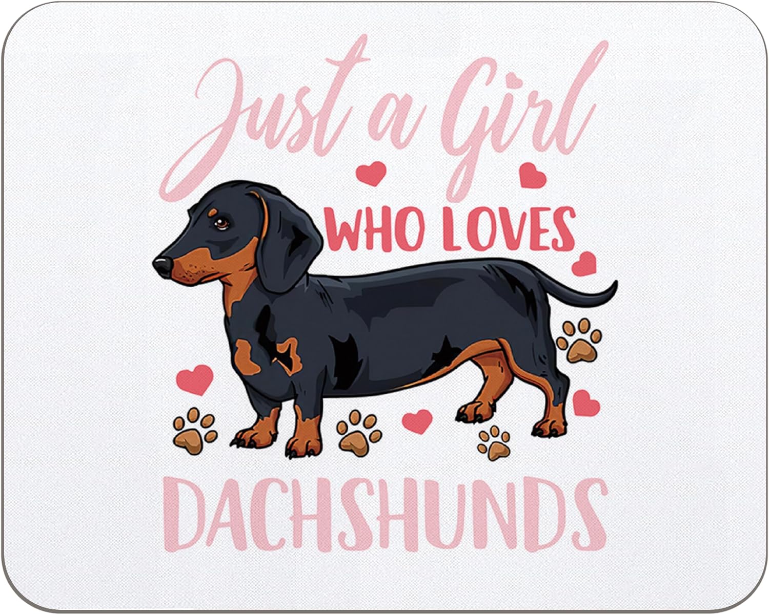 Amazon.com: OFlich Dachshund Gift Mouse Pad - Dachshund Gifts for Women ...