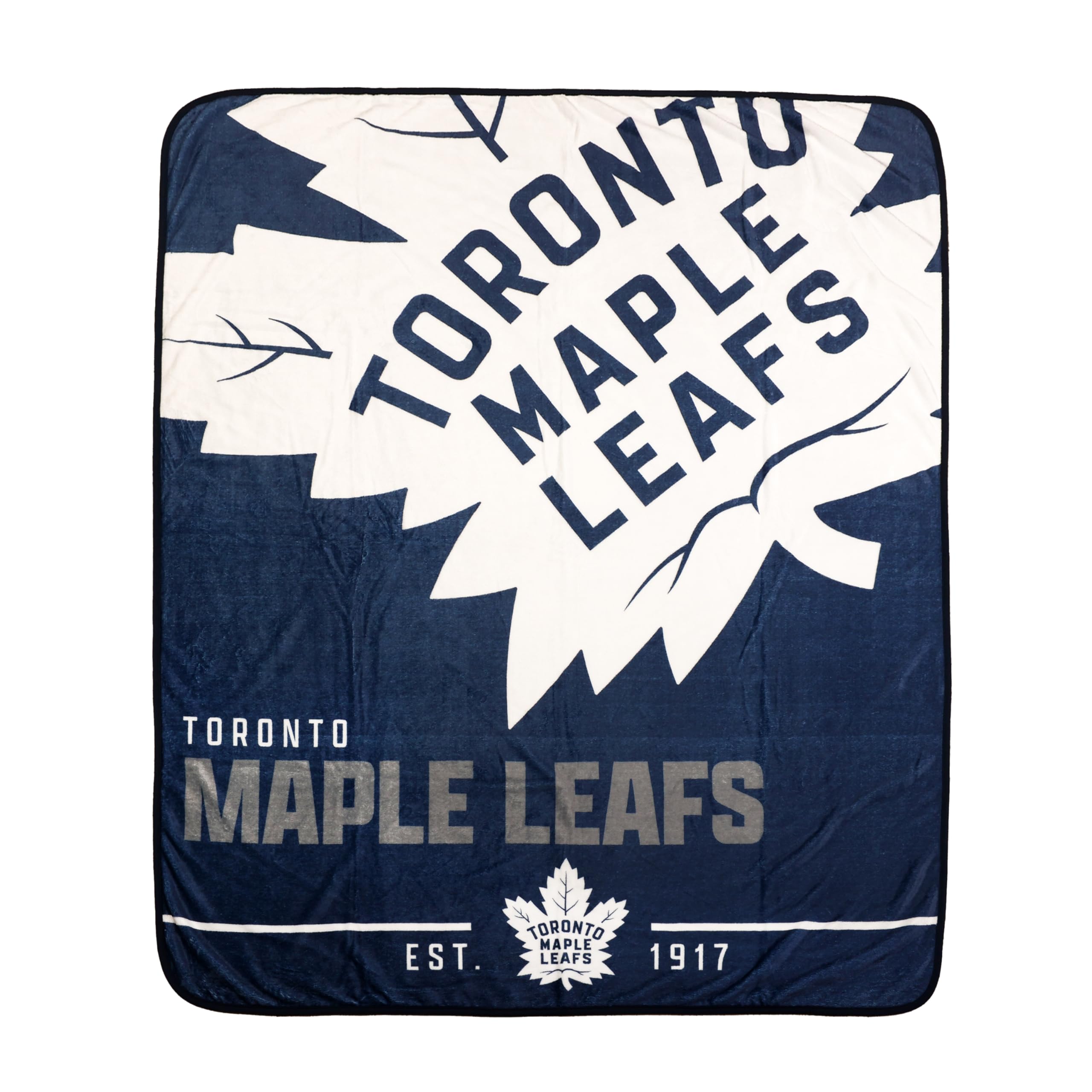 NHL Toronto Maple Leafs Kids Plush Blanket EXPRESSIONS Throw for ...