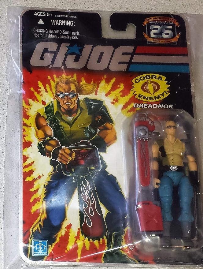 GI JOE 25TH ANNIVERSARY DREADNOK BUZZER : Amazon.co.uk: Toys & Games