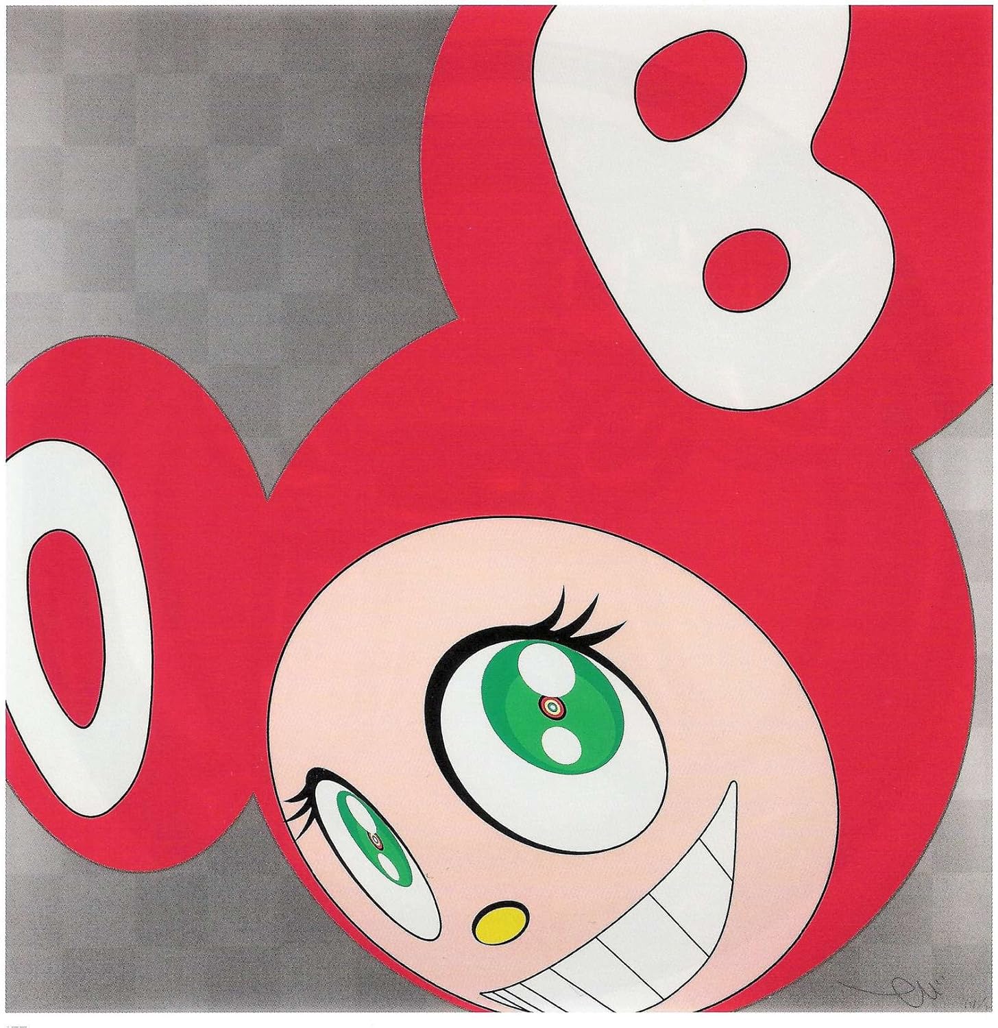 Takashi Murakami Mouse red 28x38cmt Arches ED.150 Litho dig : Amazon.co ...