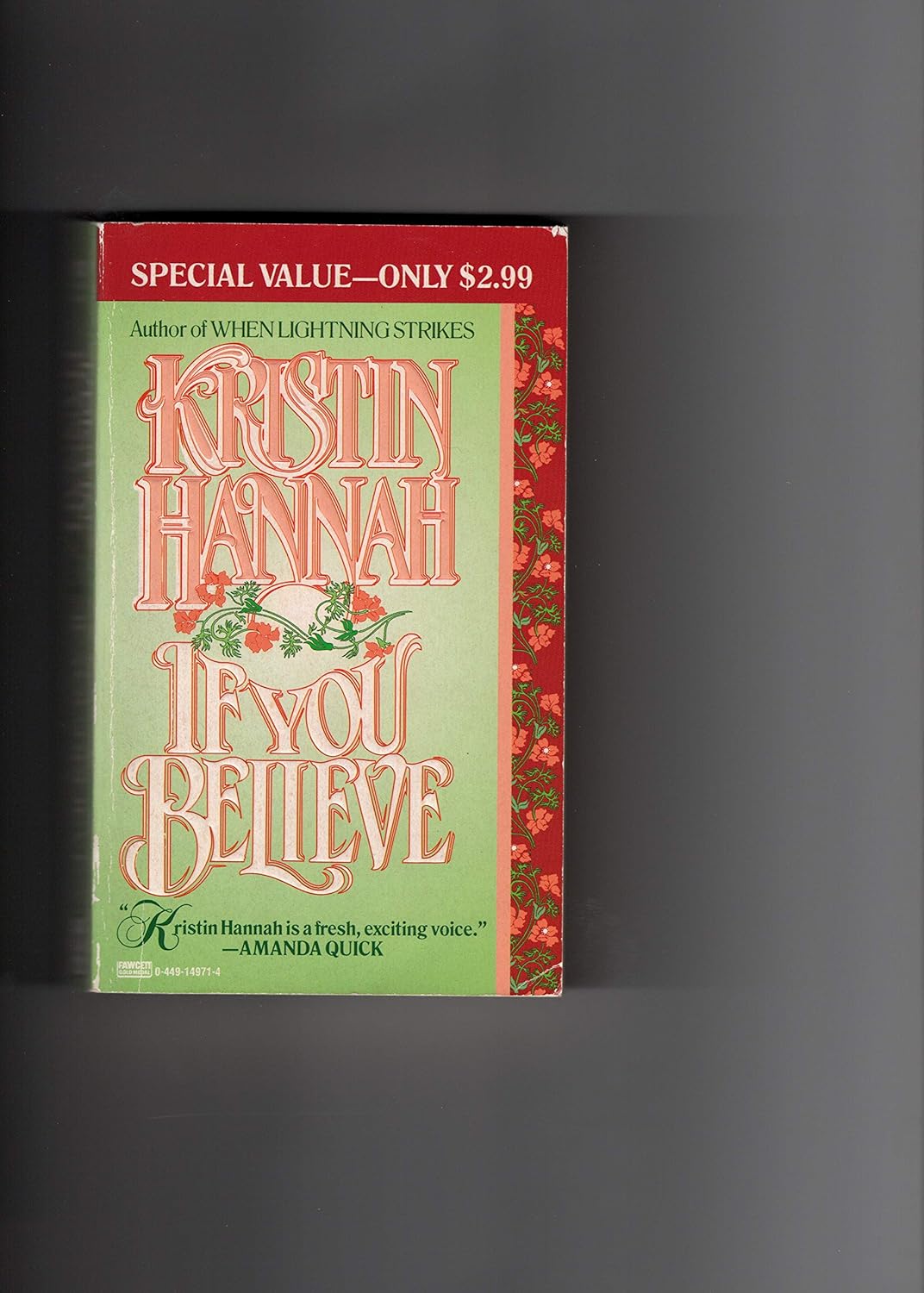 If You Believe: (note: special price edition): Hannah, Kristin ...