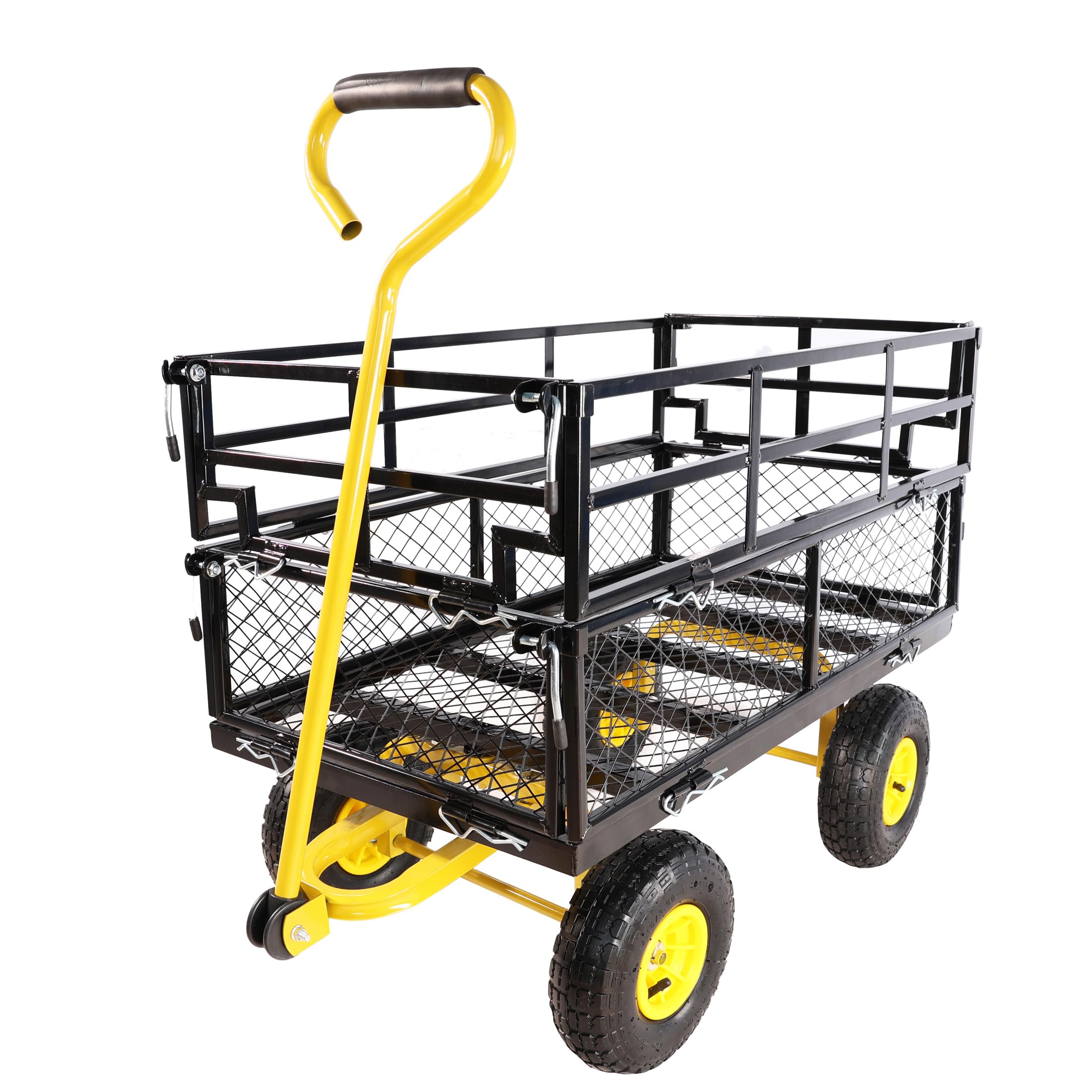 Amazon.com : with a Four-Wheeled Trailer with a Double-Deck Detachable ...