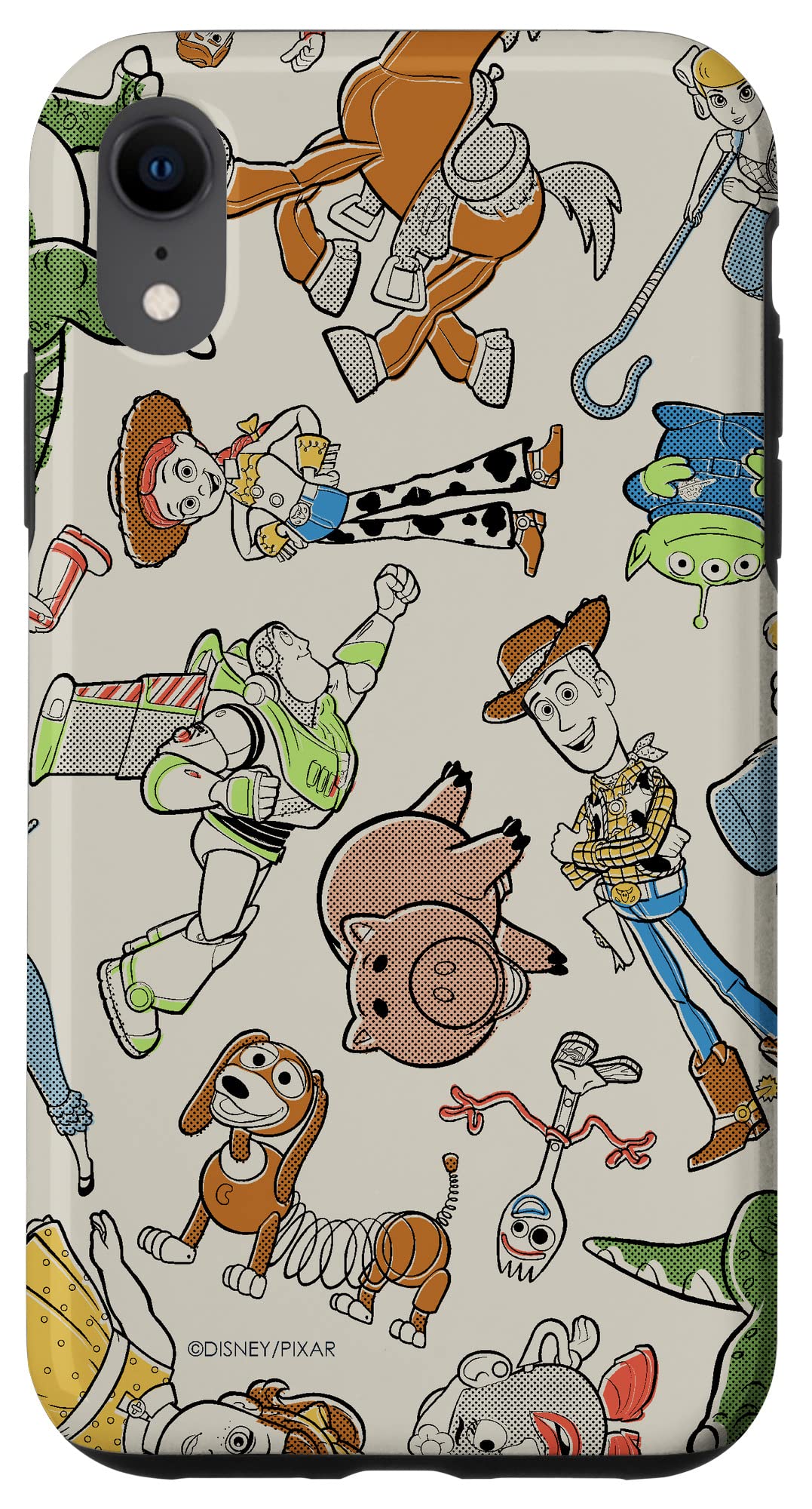 Snapklik.com : Disney And Pixars Toy Story 4 Characters Retro Print ...