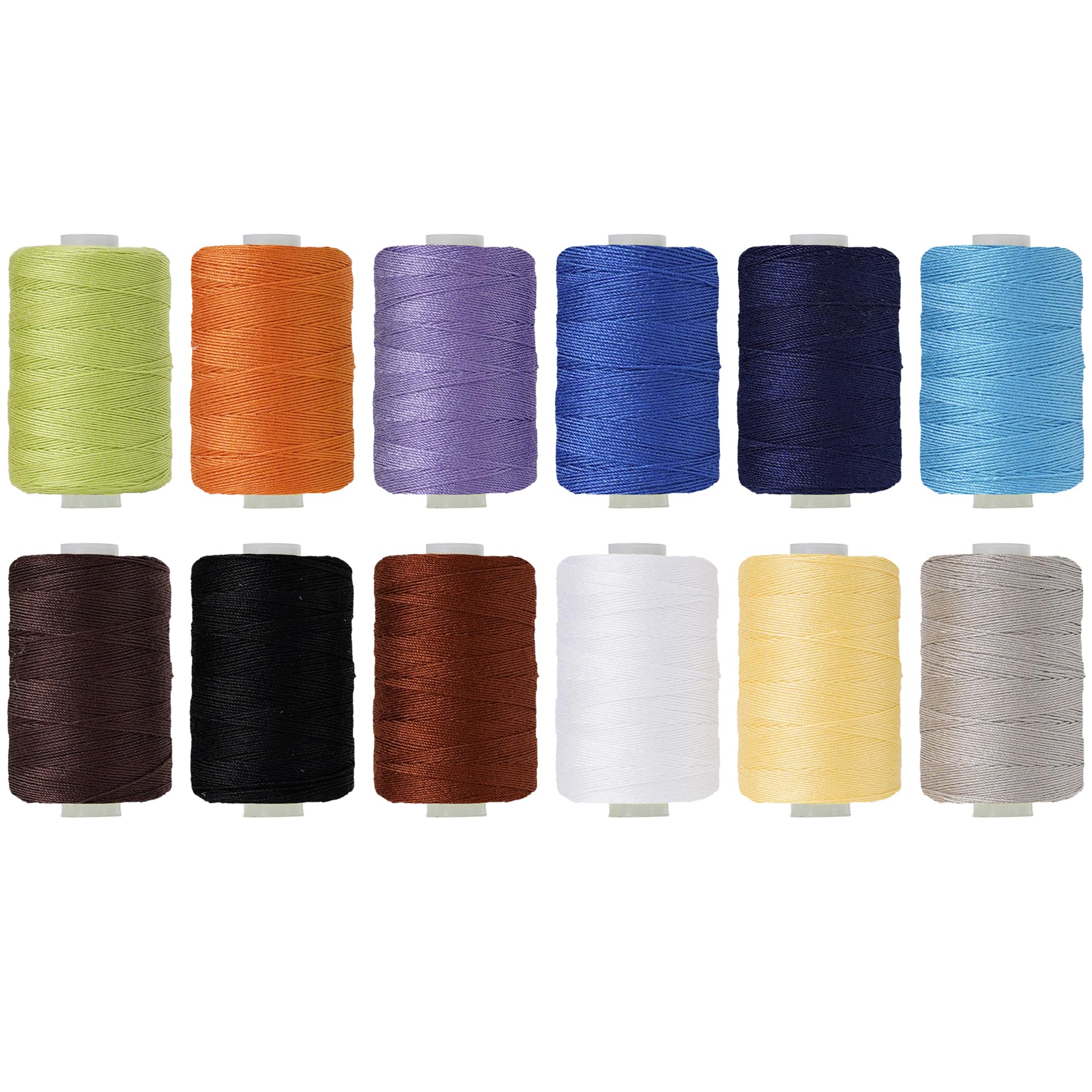 Amazon.com: CrossCultiva Denim Thread for Jeans 12 Colors 275 Yards per ...