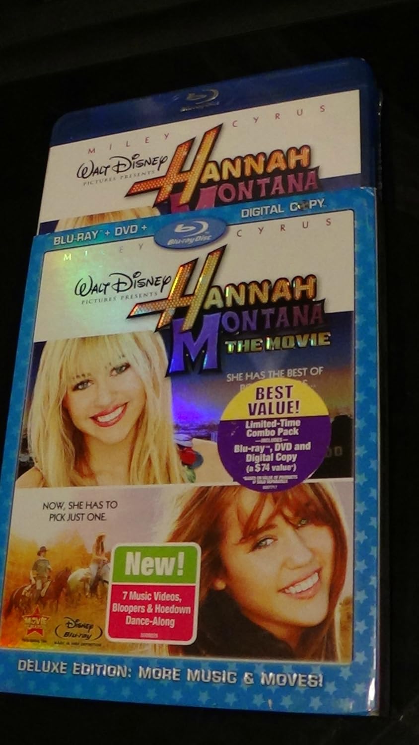 The Hannah Montana Movie [Blu-ray + DVD + Digital Copy]: Amazon.ca ...