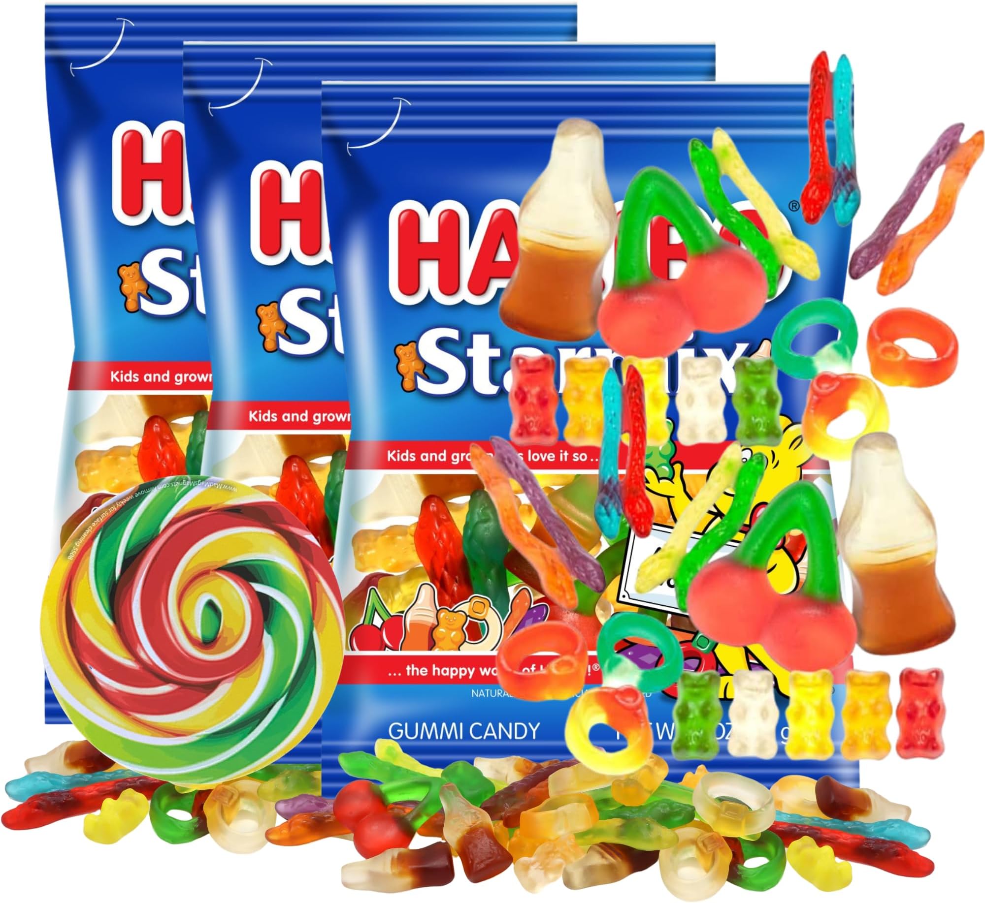 Amazon.com : Gummi Mini Burger (Gummi Mini Cheeseburger) Wrapped 60ct ...