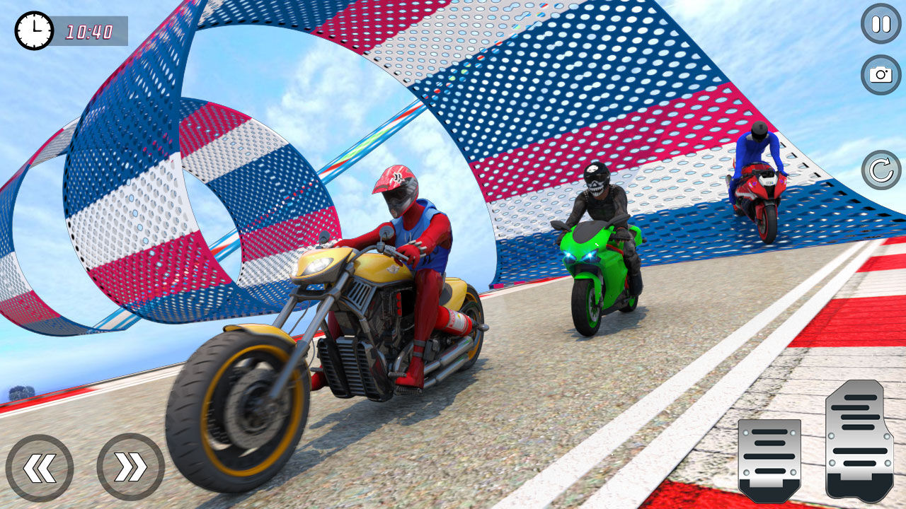 Superheroes Bike Racing Games 3D, Spider Hero Bike Games, Stunt Bike ...