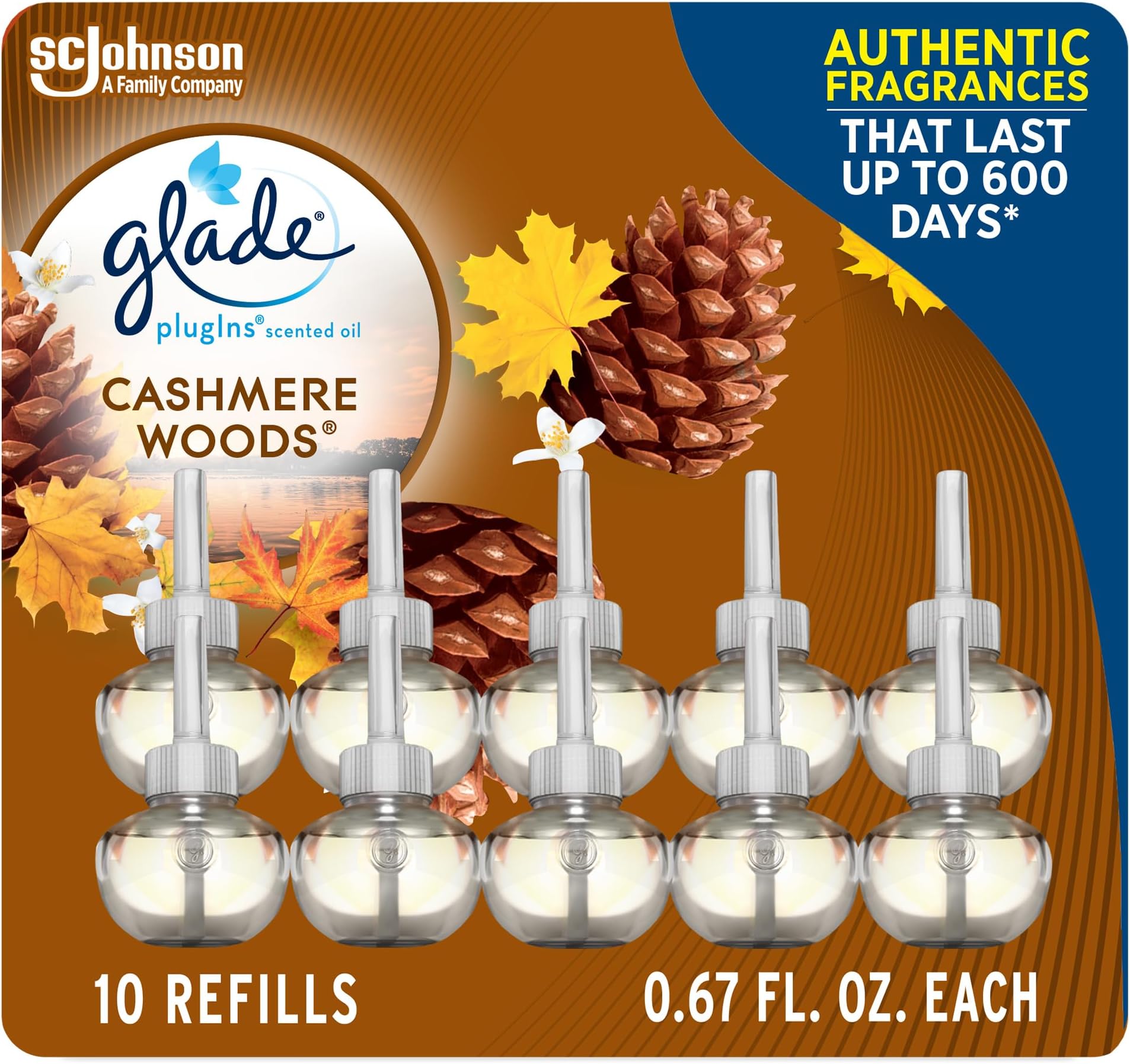 Amazon.com: Glade Solid Air Freshener, Deodorizer for Home and Bathroom ...