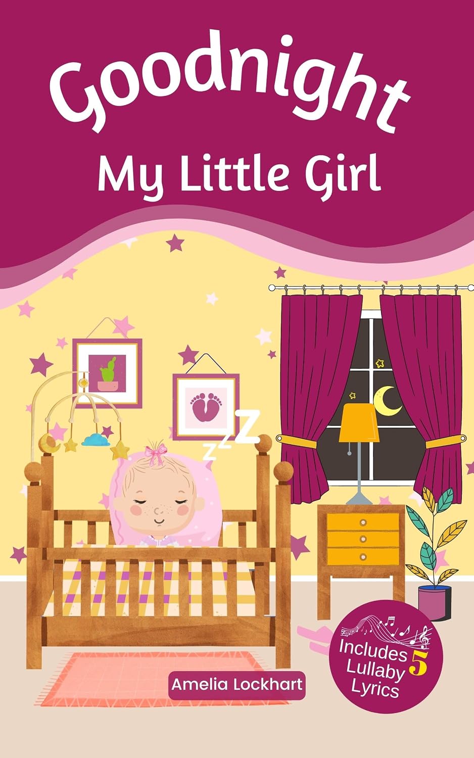 Goodnight My Little Girl: Children's book about Bedtime Routine with 5 ...