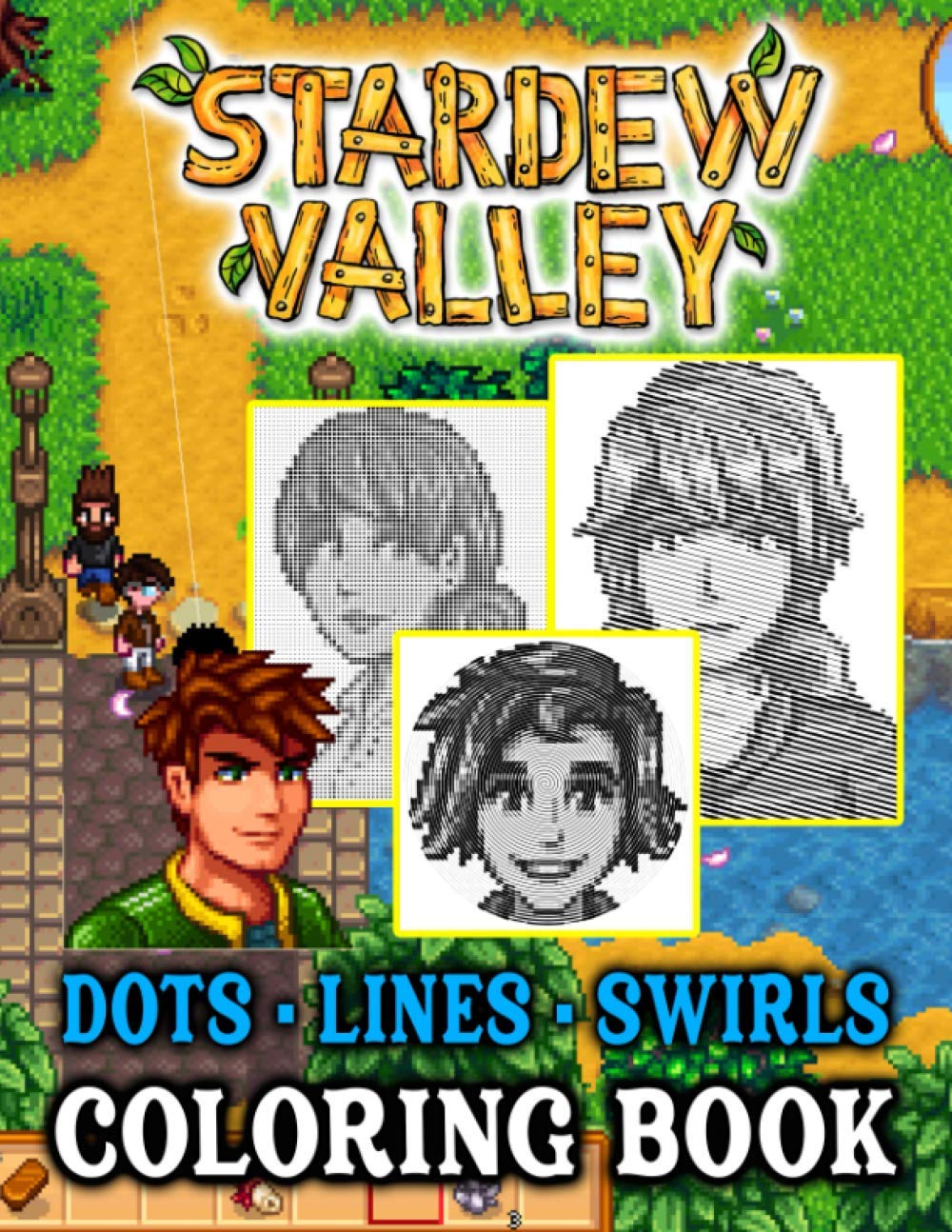Buy Stardew Valley Dots Lines Swirls Coloring Book: Stardew Valley ...