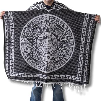 Amazon.com: Gamboa Mexican Ponchos for Men and Women Sarape Pancho Men ...