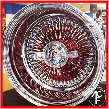 Amazon.com: LA Wire Wheels | 13x7” | Reverse 100-Spoke Straight Lace ...