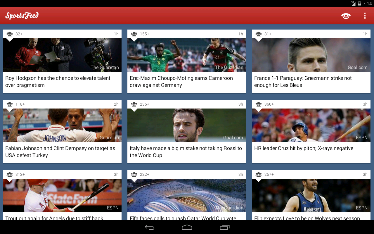 Sports Feed – Daily News, Highlights, Live Game Scores & Alerts - App ...