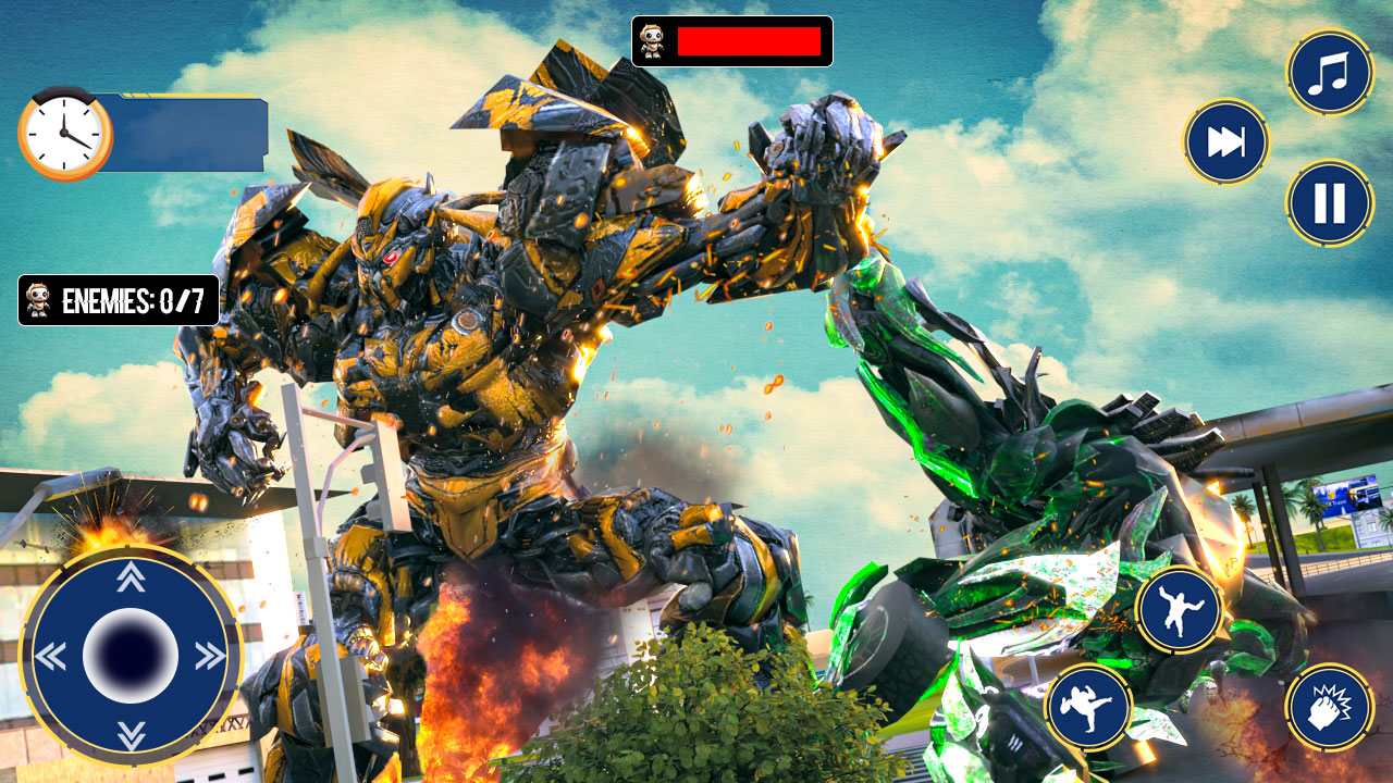 Real Flying Robot Fighting 3D Game: Battle Robot Game - App on Amazon ...