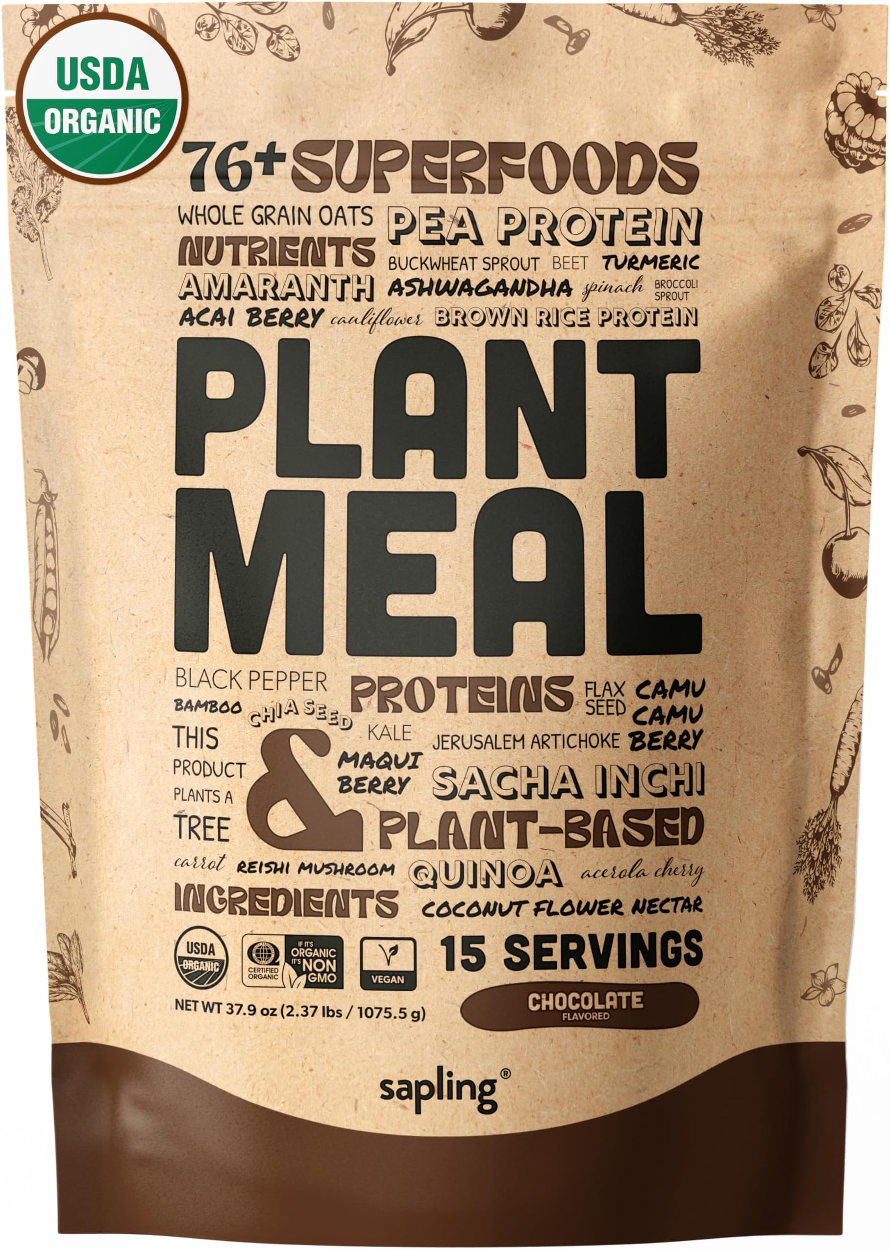 Amazon.com: Flip My Life, Flip 7 Natural SuperFood, Plant-Based Protein ...