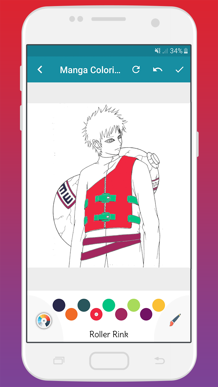 Manga and Anime Coloring Game For Kids & Adults -Anime Coloring Game ...
