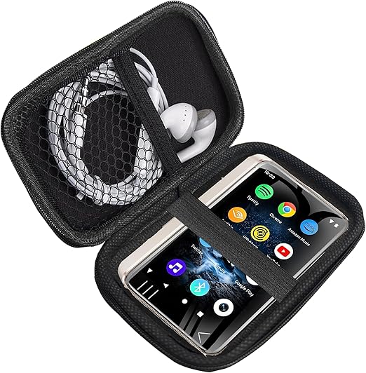 HiFi Walker G7 Case MP3 Player 4 Inches, Stand with Metal Carabiner ...