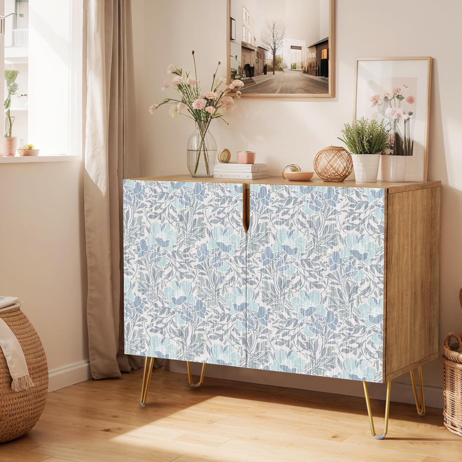 Amazon.com - SIGNWIN Sideboard Buffet Cabinet, Kitchen Storage Cabinet ...