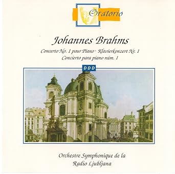Brahms Piano Concerto No. 1: Dubravka Tomsic, Johannes Brahms, Anton ...