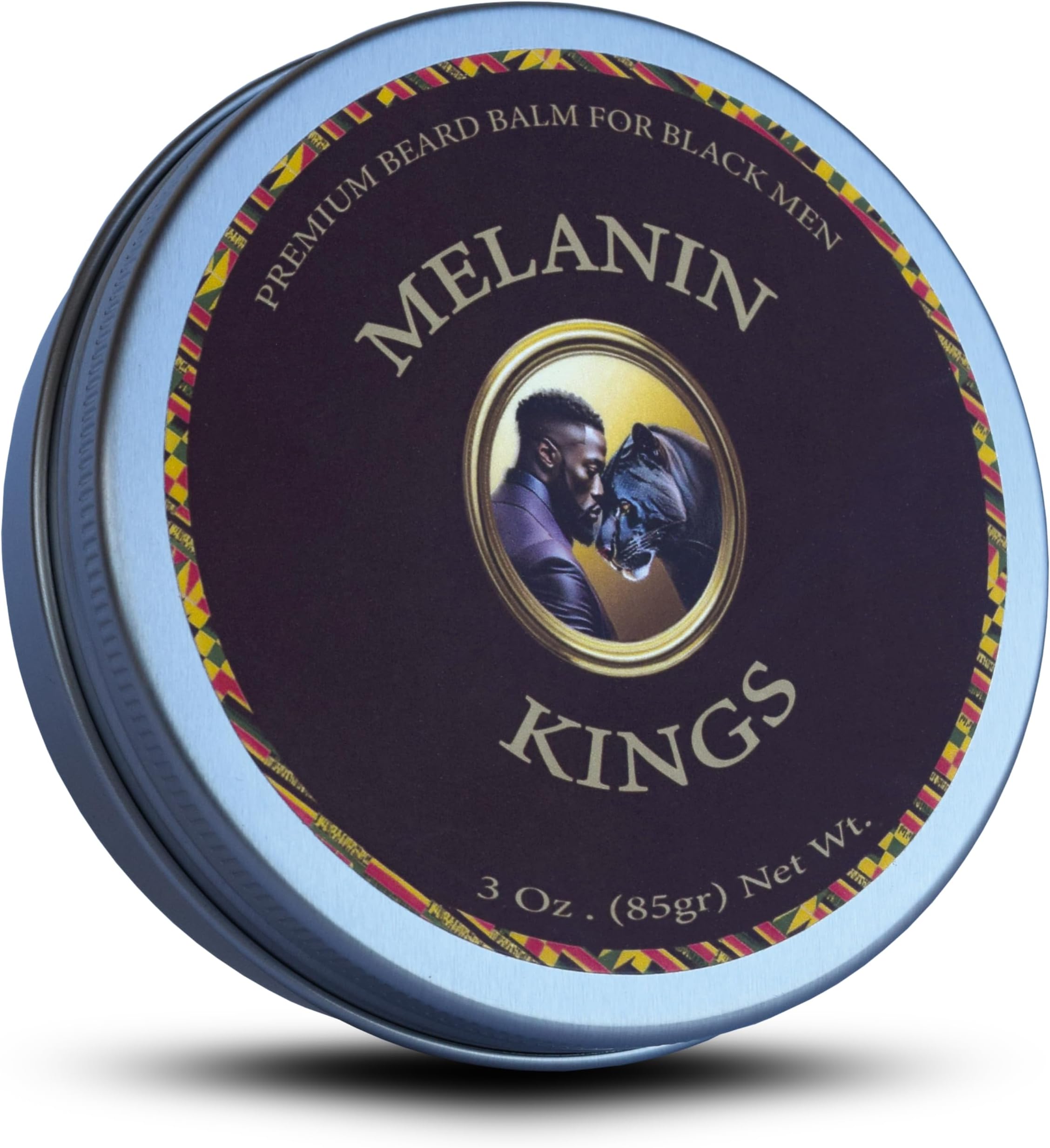 Amazon.com : Melanin Kings Beard Balm for Black Men | 3 oz | Ancient ...