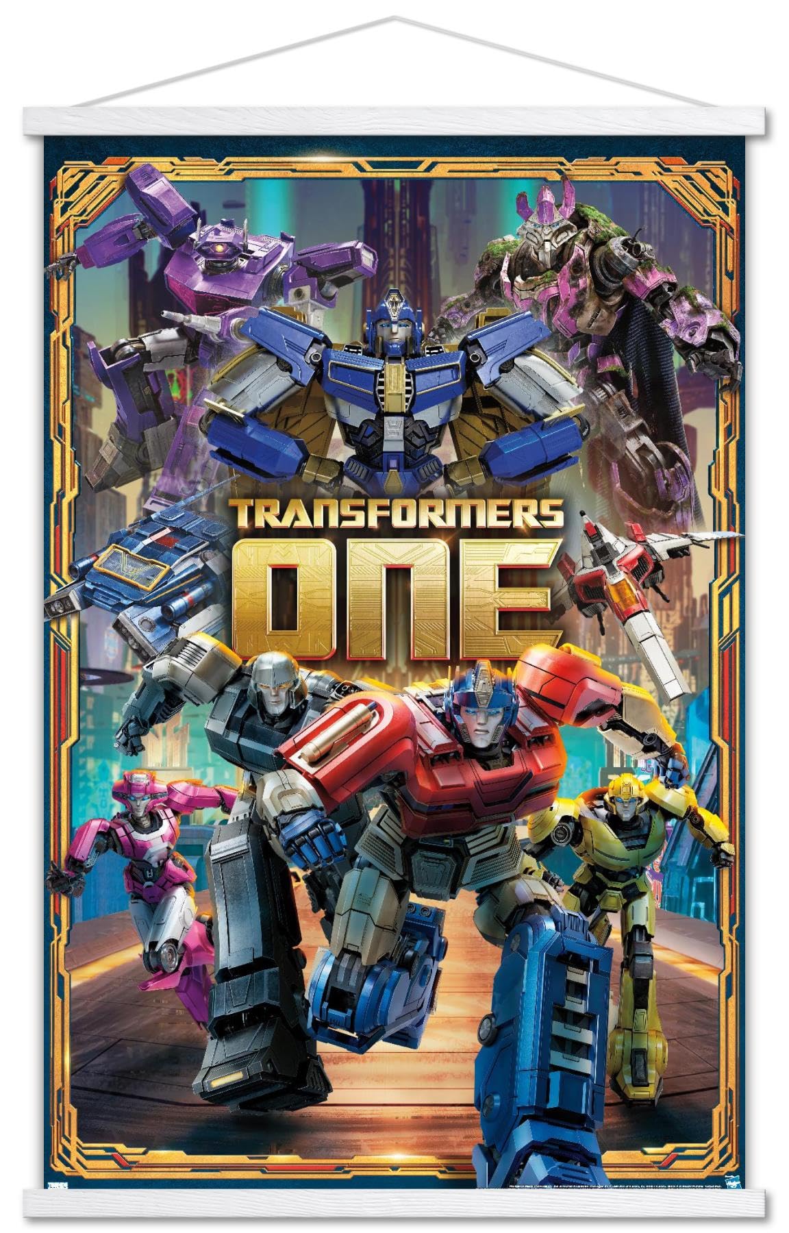 Amazon.com: Hasbro Transformers: One - Group Wall Poster with Magnetic ...