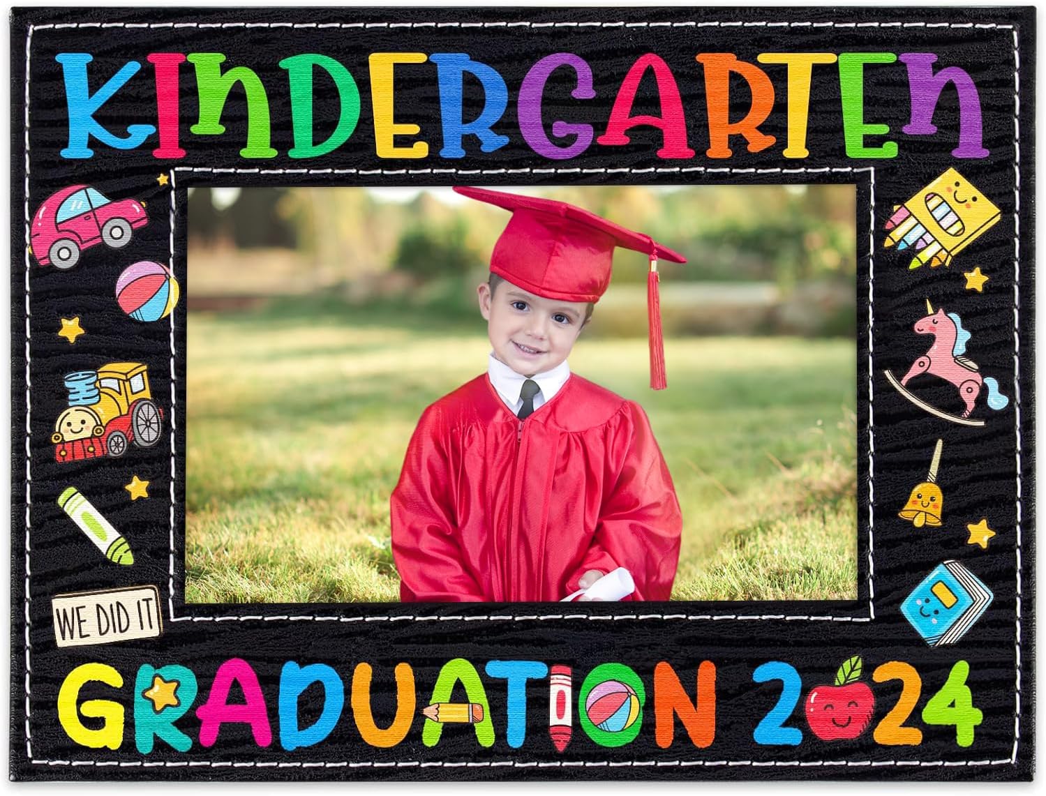 Amazon.com - WhatSign Kindergarten Graduation Frames - Preschool ...