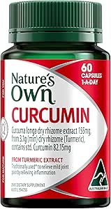 Nature's Own Curcumin Capsules 60 - Contains Turmeric Providing ...