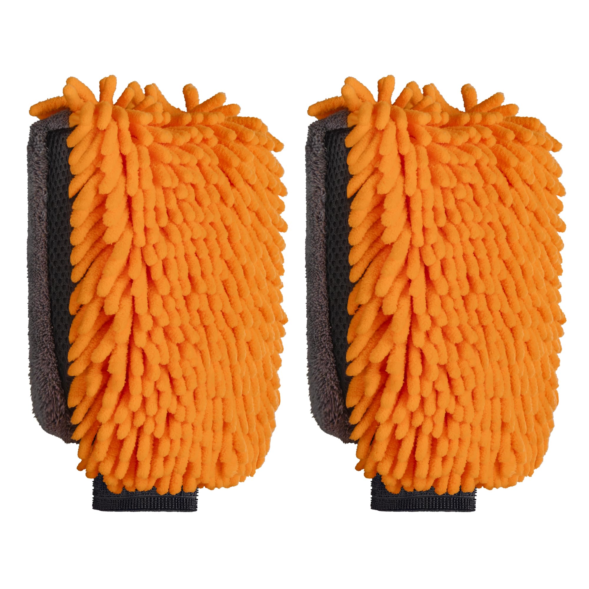 Amazon.com: bemece 2PCS Car Wash Mitt, Efficient 3-in-1 Car Cleaning ...