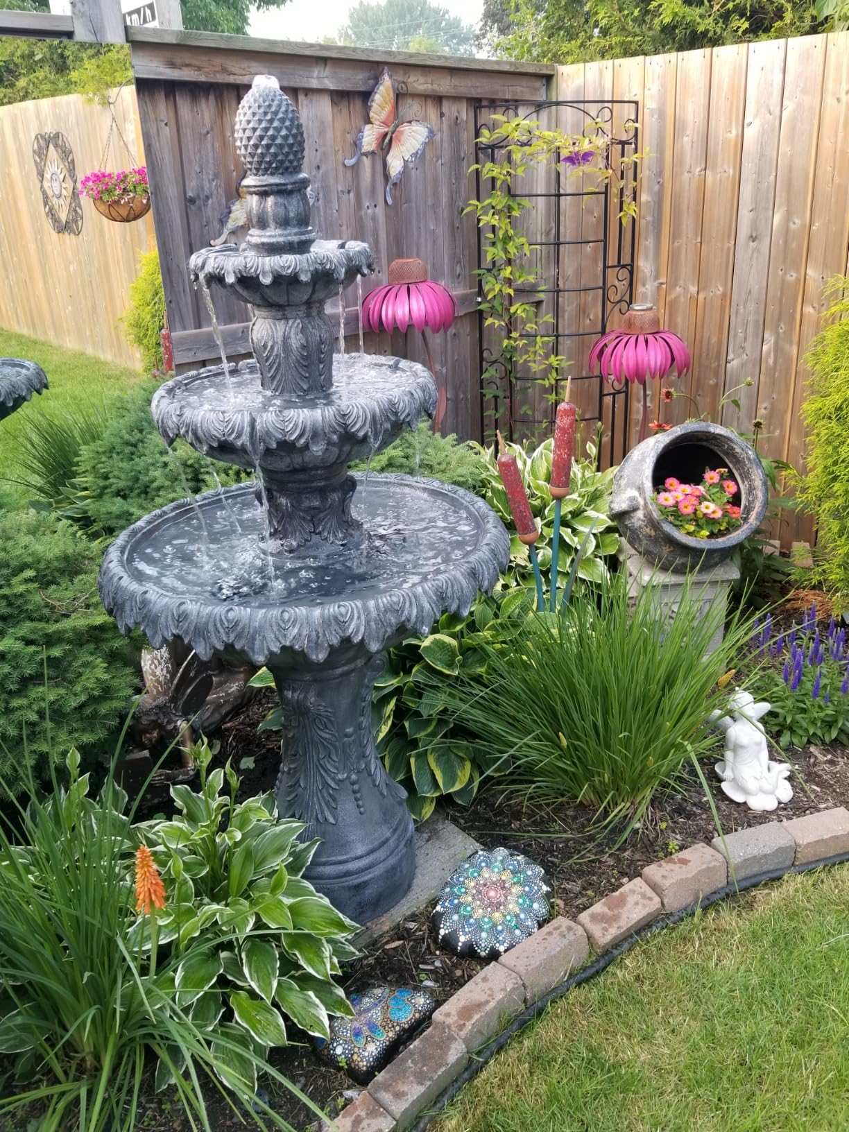 UCARE Outdoor Garden Fountain Covers Waterproof Dustproof Statue ...