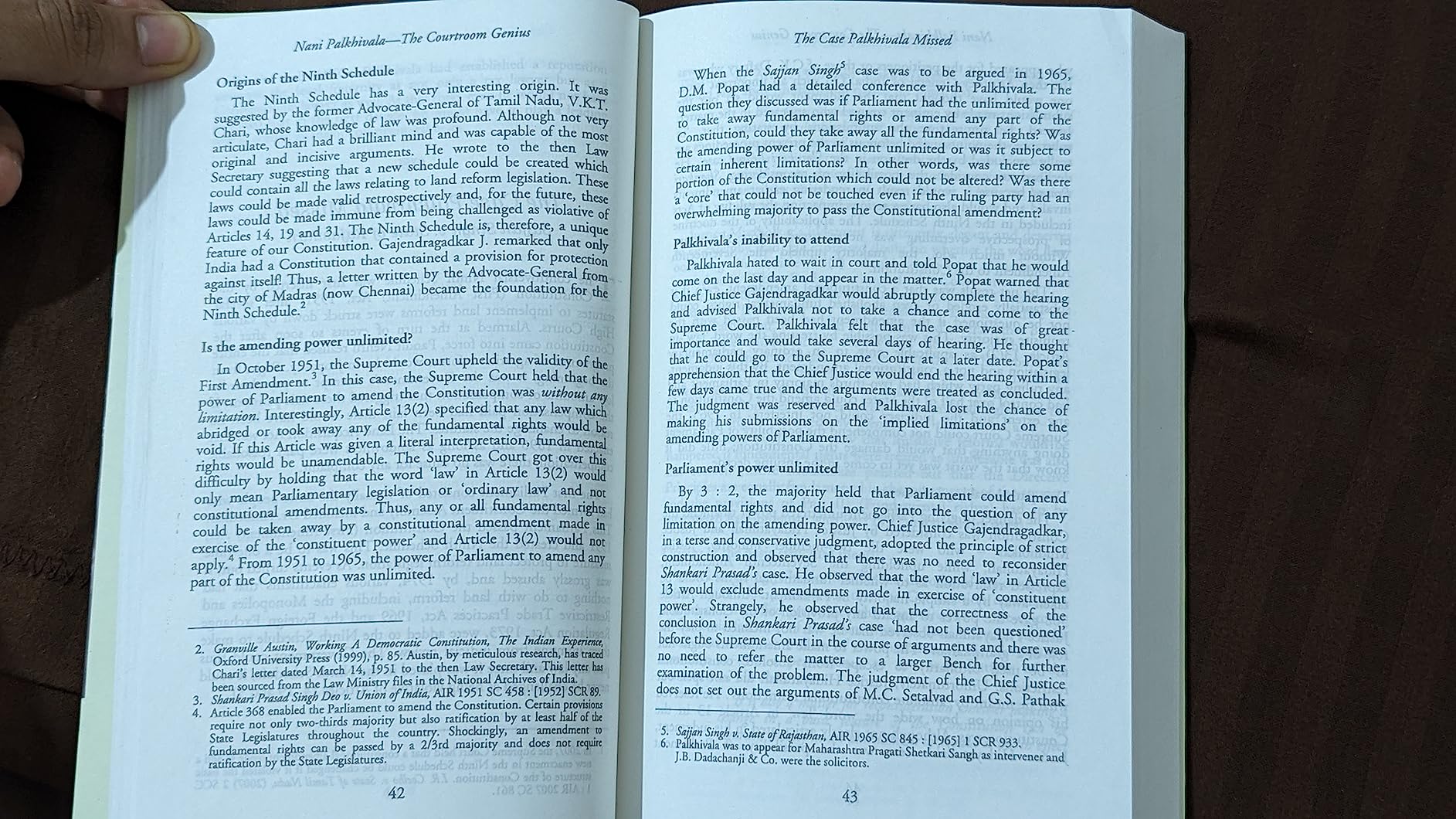 Nani Palkhivala The Courtroom Genius : Soli J. Sorabjee, Arvind P ...