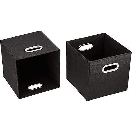 Amazon.com: Household Essentials 34-1 Decorative Storage Cube Set with ...
