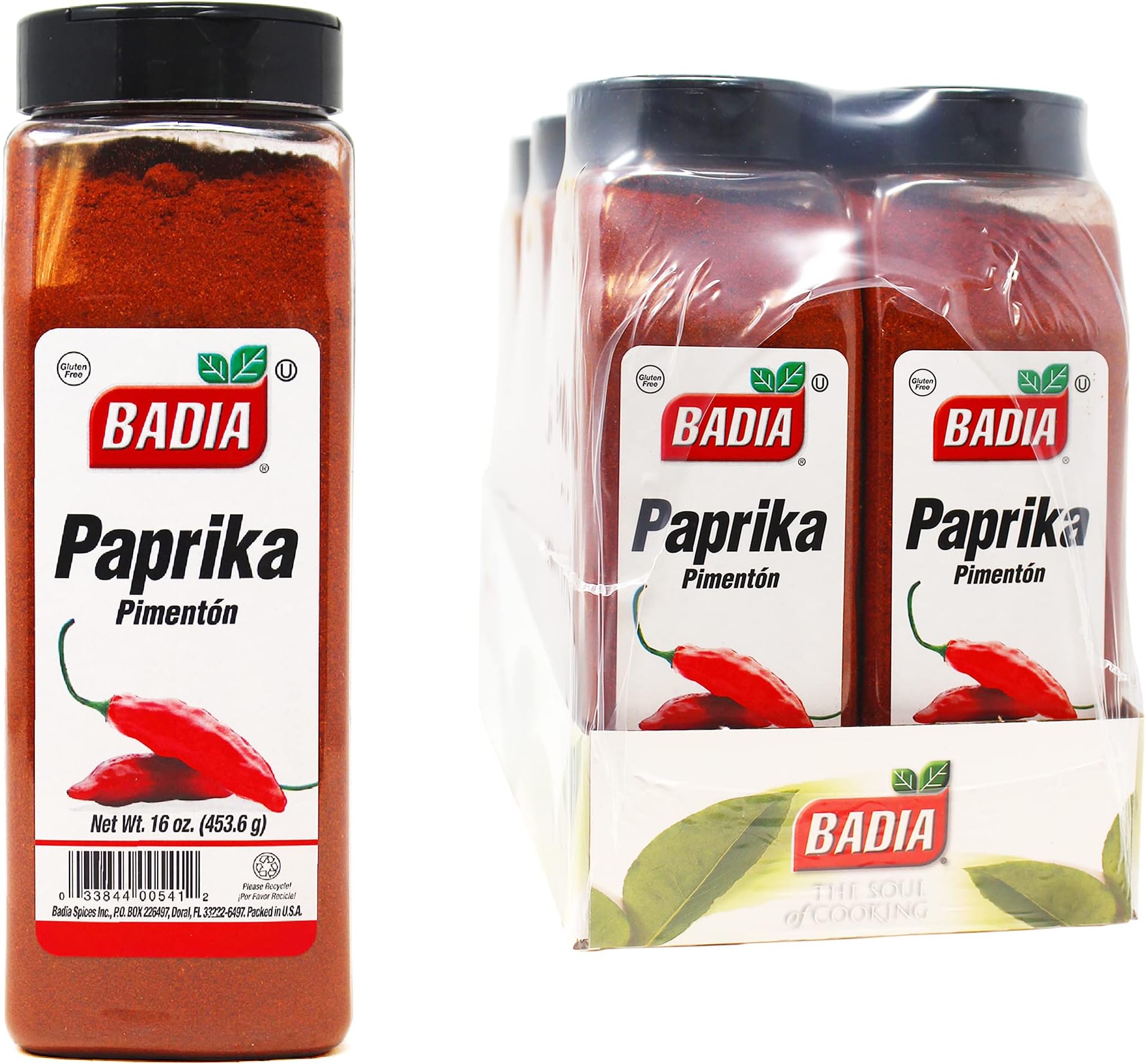 Amazon.com : Badia Paprika, 16 Ounce (Pack of 6) : Grocery & Gourmet Food