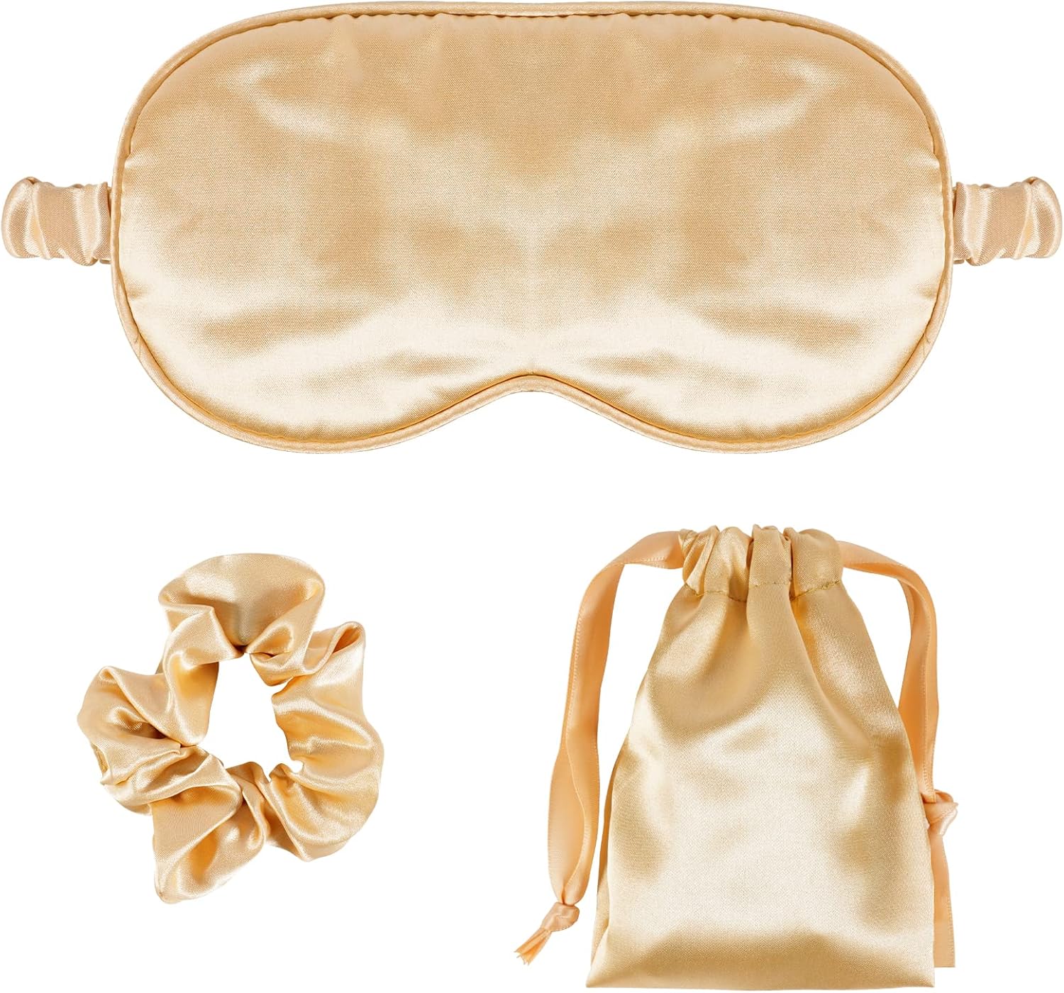 Amazon.com: Silk Sleep Masks for Women, Soft Sleeping Eye Masks with ...