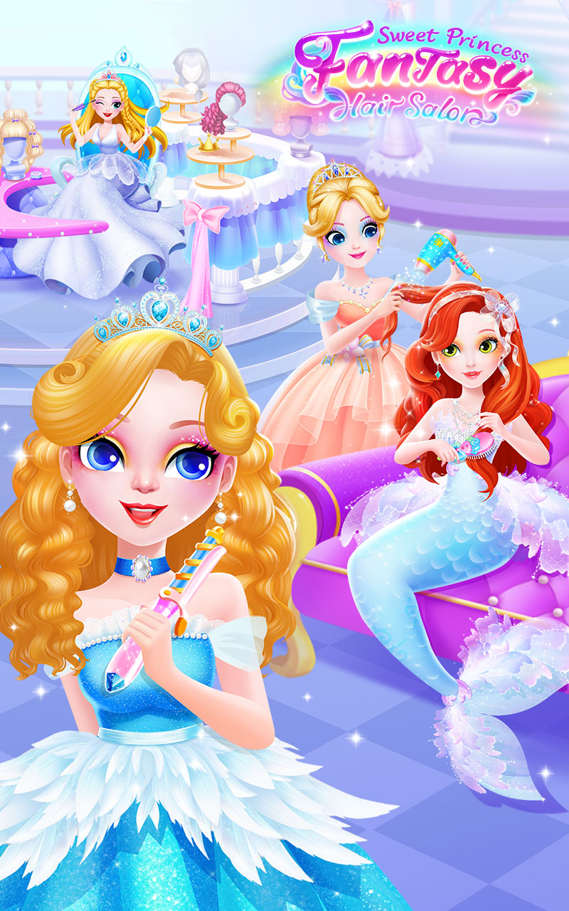 Sweet Princess Fantasy Hair Salon-Amazonアプリストアのアプリ