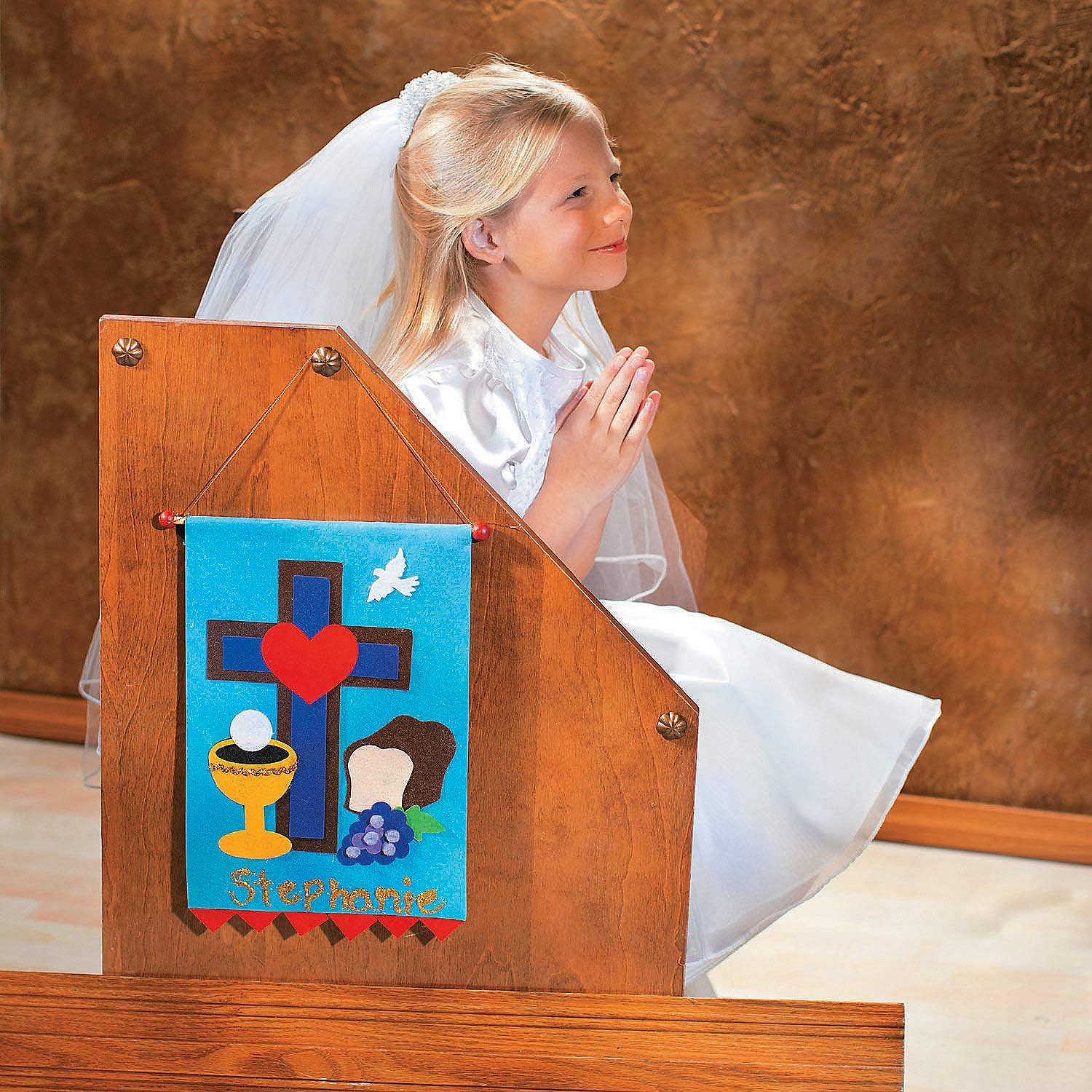Amazon.com: First Holy Communion Banner Craft Kit - Crafts for Kids and ...