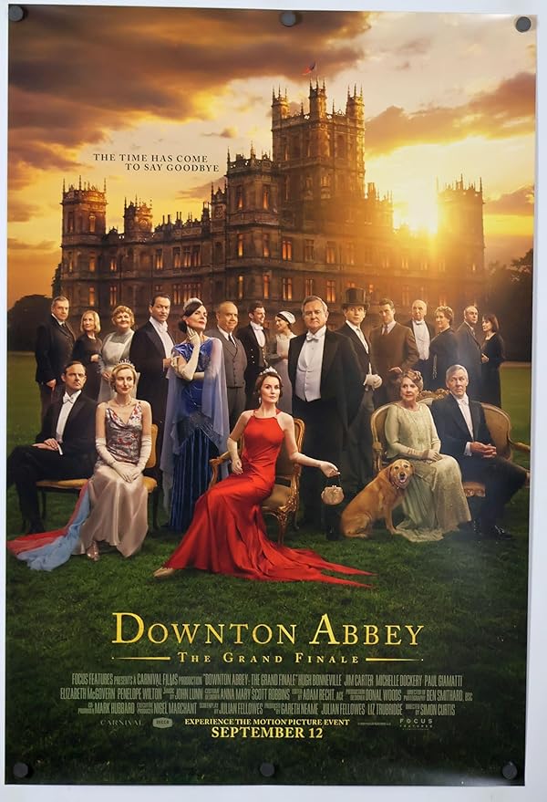 Amazon.com: DOWNTON ABBEY THE GRAND FINALE MOVIE POSTER 2 Sided ...