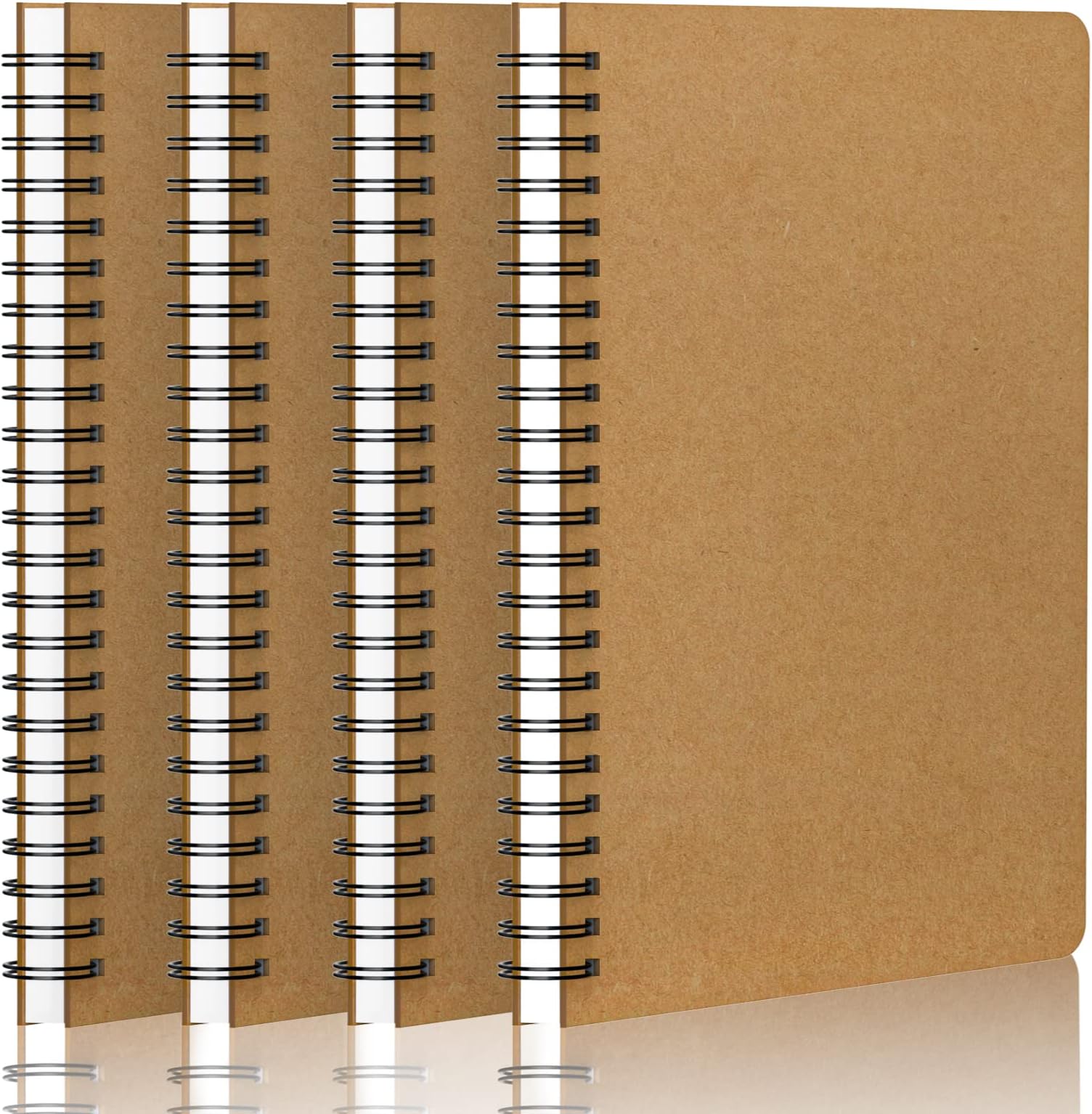 SIGEL CO822 Premium Spiralblock A5, kariert, schwarz, 80 Blatt, sehr ...