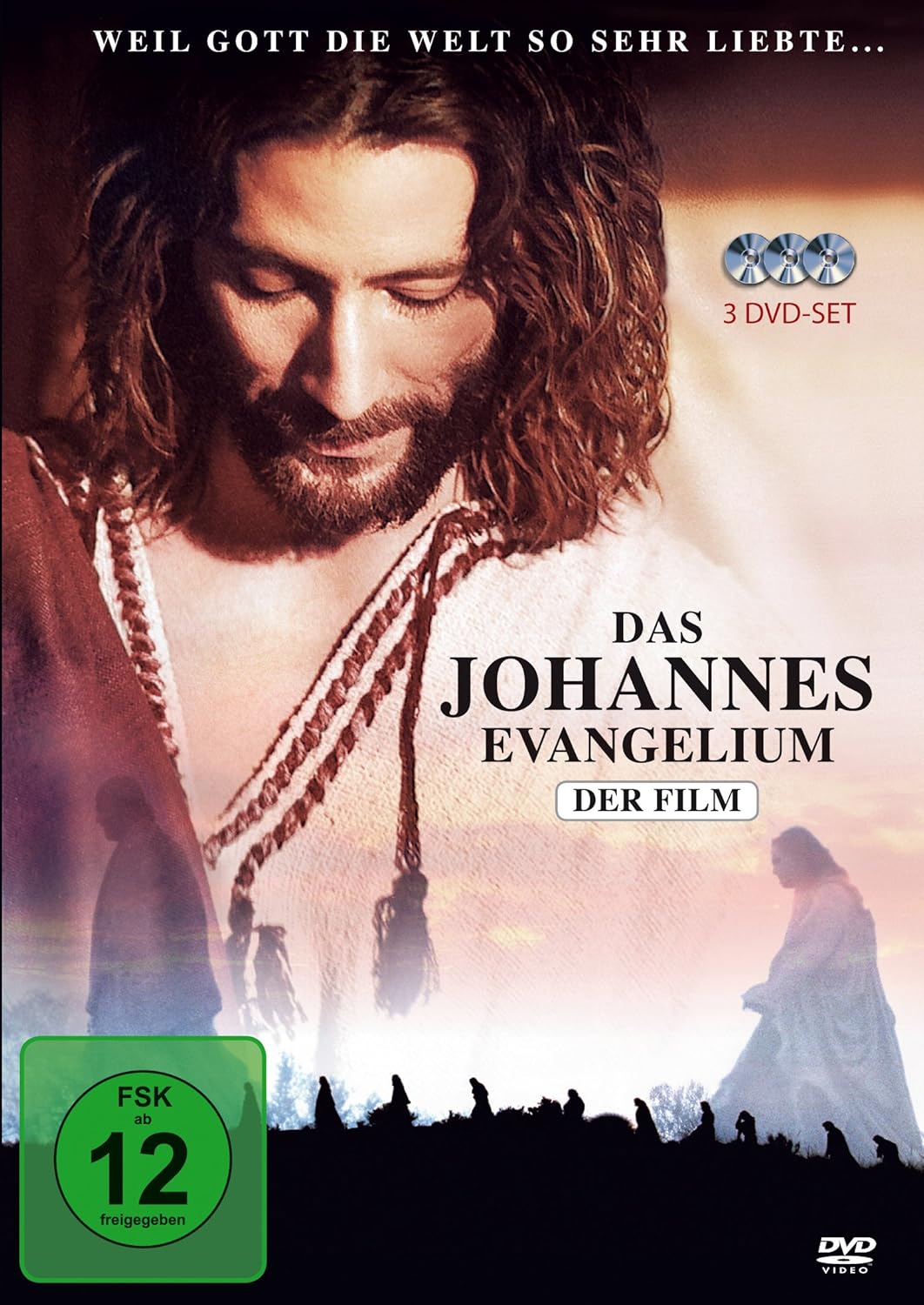 Das Johannes Evangelium - Der Film [3 DVDs]: Amazon.de: Cusick, Henry ...